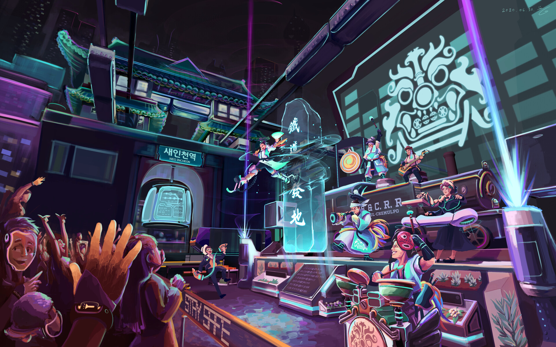 ArtStation - FireWheel Goblins / 2020-Jun-30