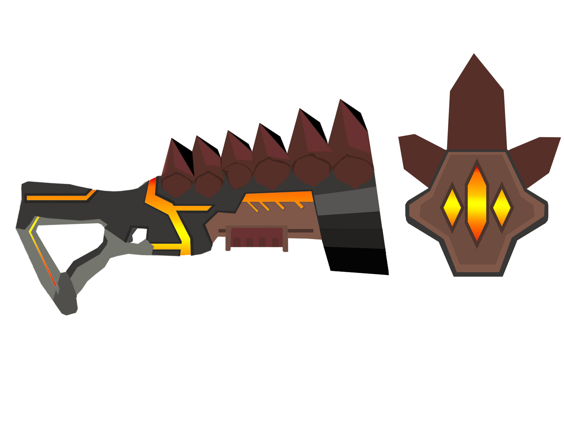 ArtStation - Rexodus Comic- Thud Weapon design