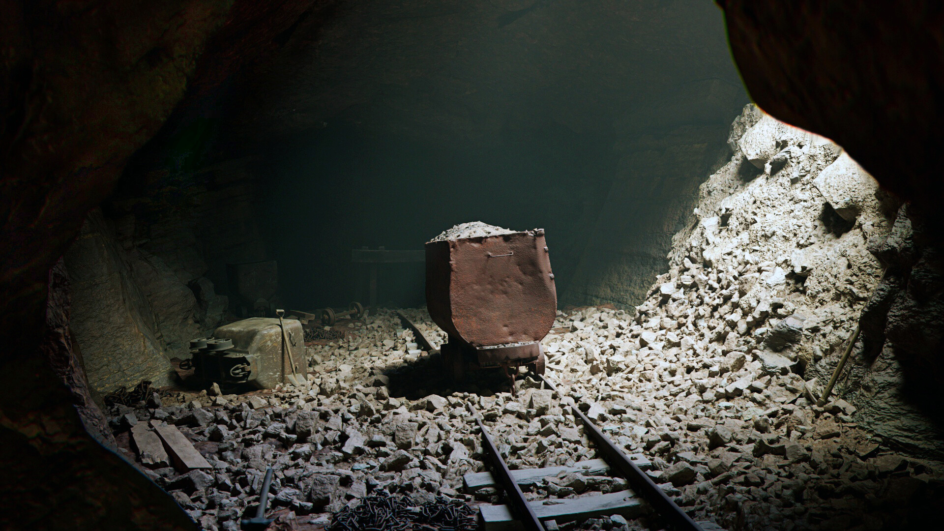 ArtStation - Abandoned Mine