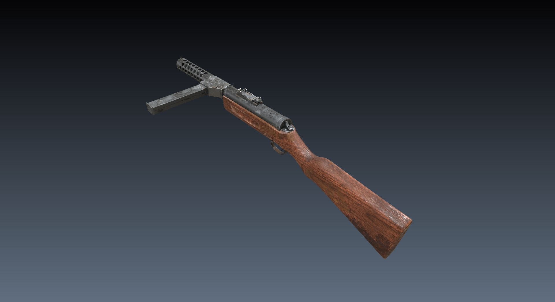 ArtStation - German WWII Schmeisser MP-28