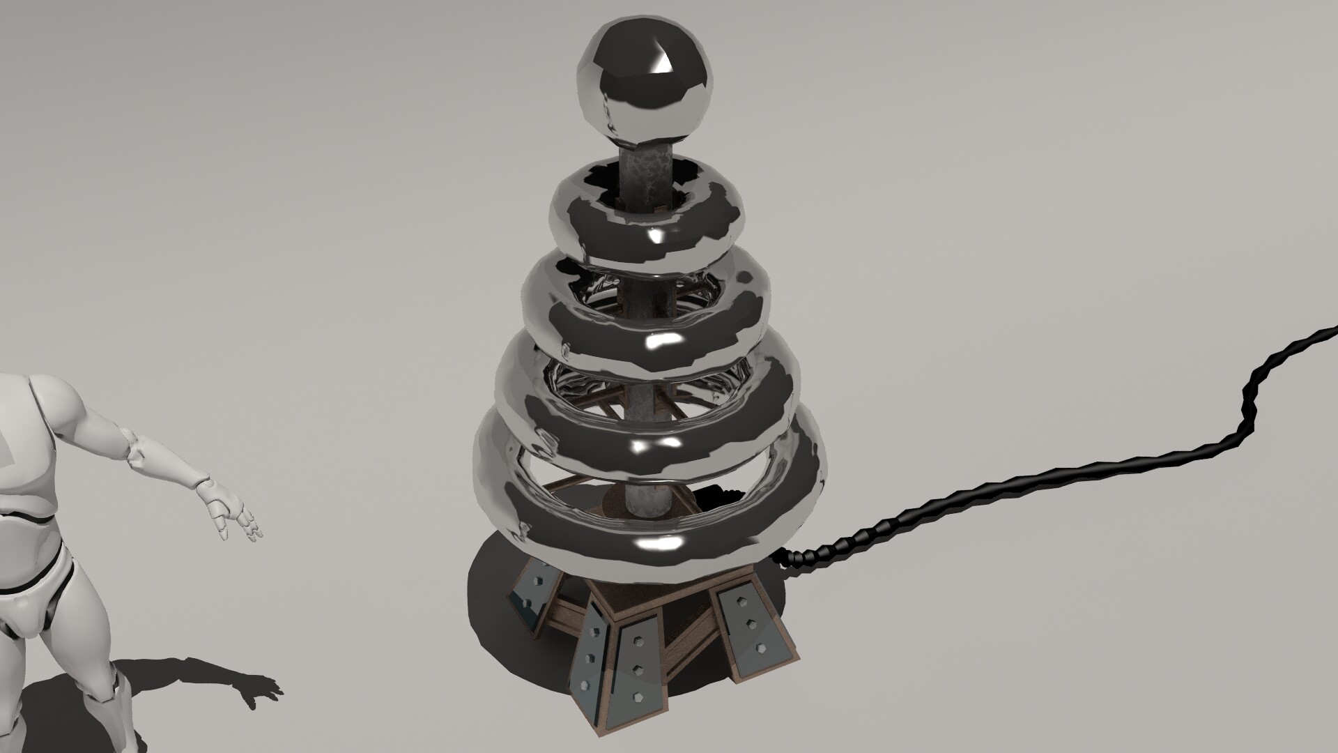 ArtStation - Shock Tower - W.I.P