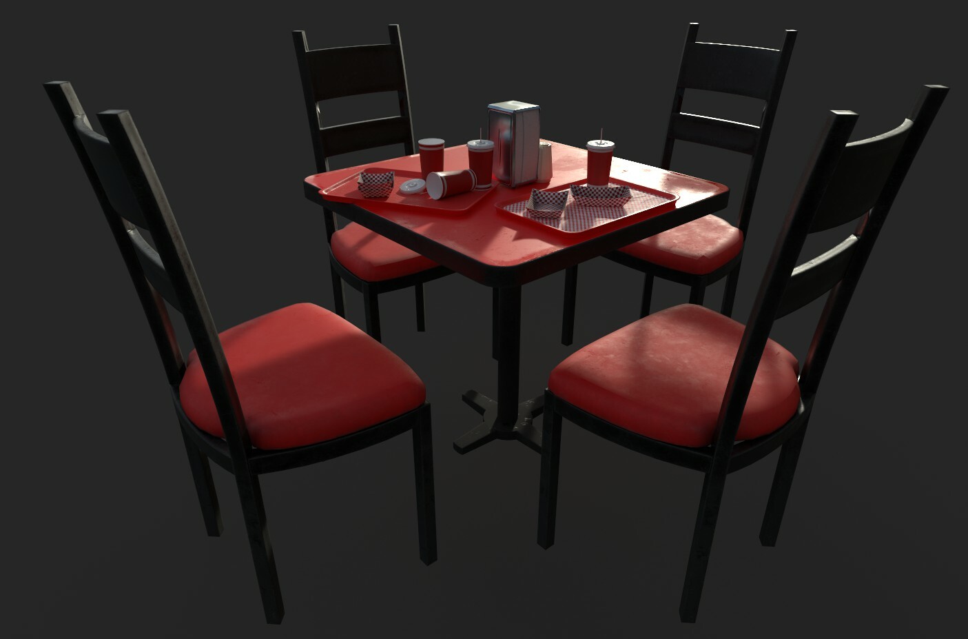 ArtStation - Restaurant Props