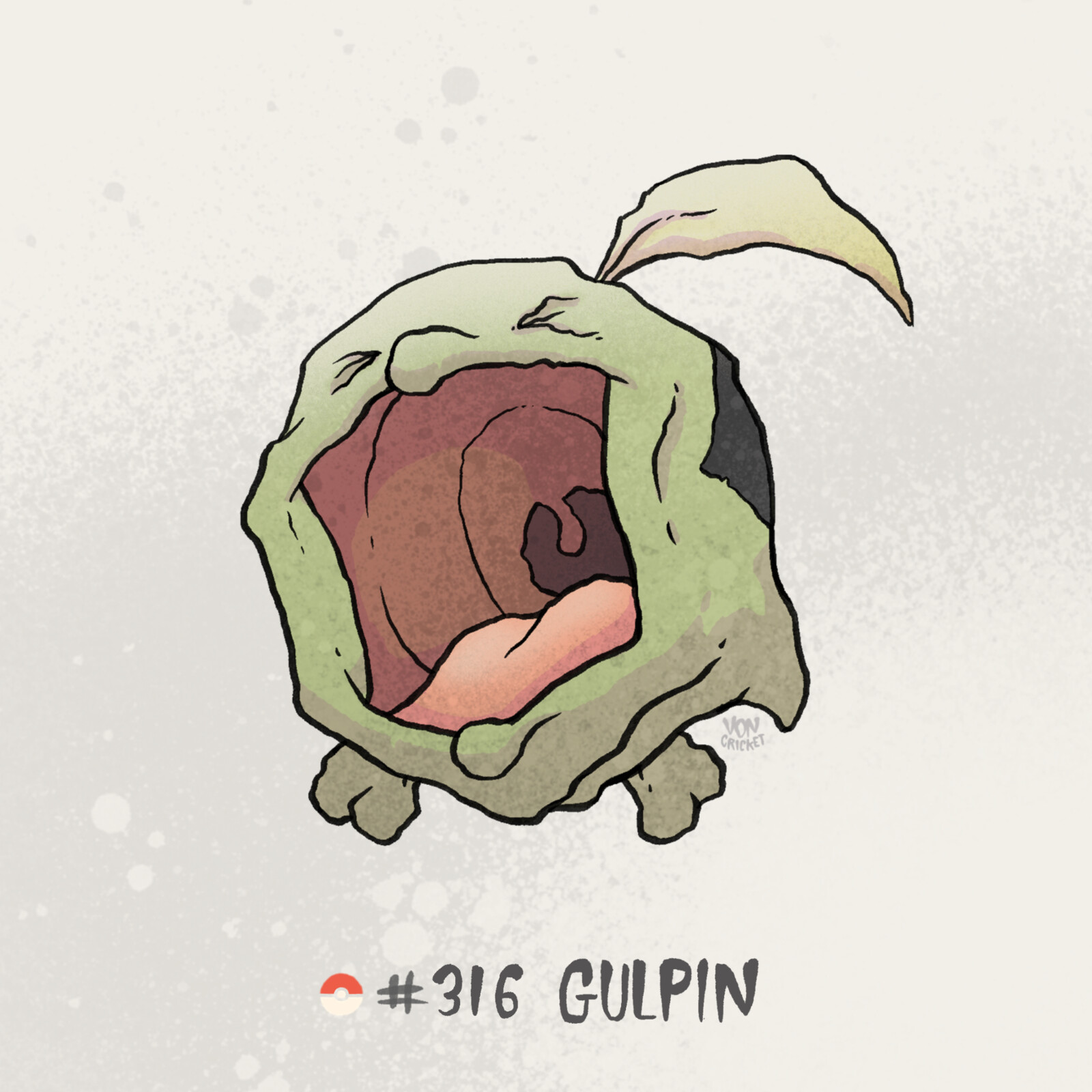 voncricket - #316 Gulpin