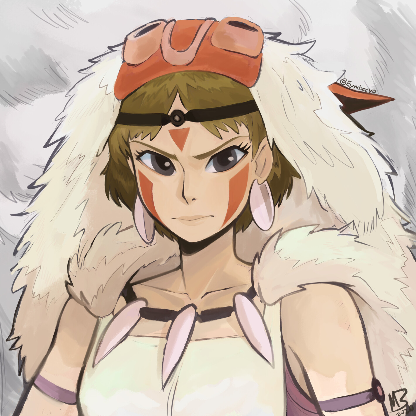 ArtStation - Princess Mononoke