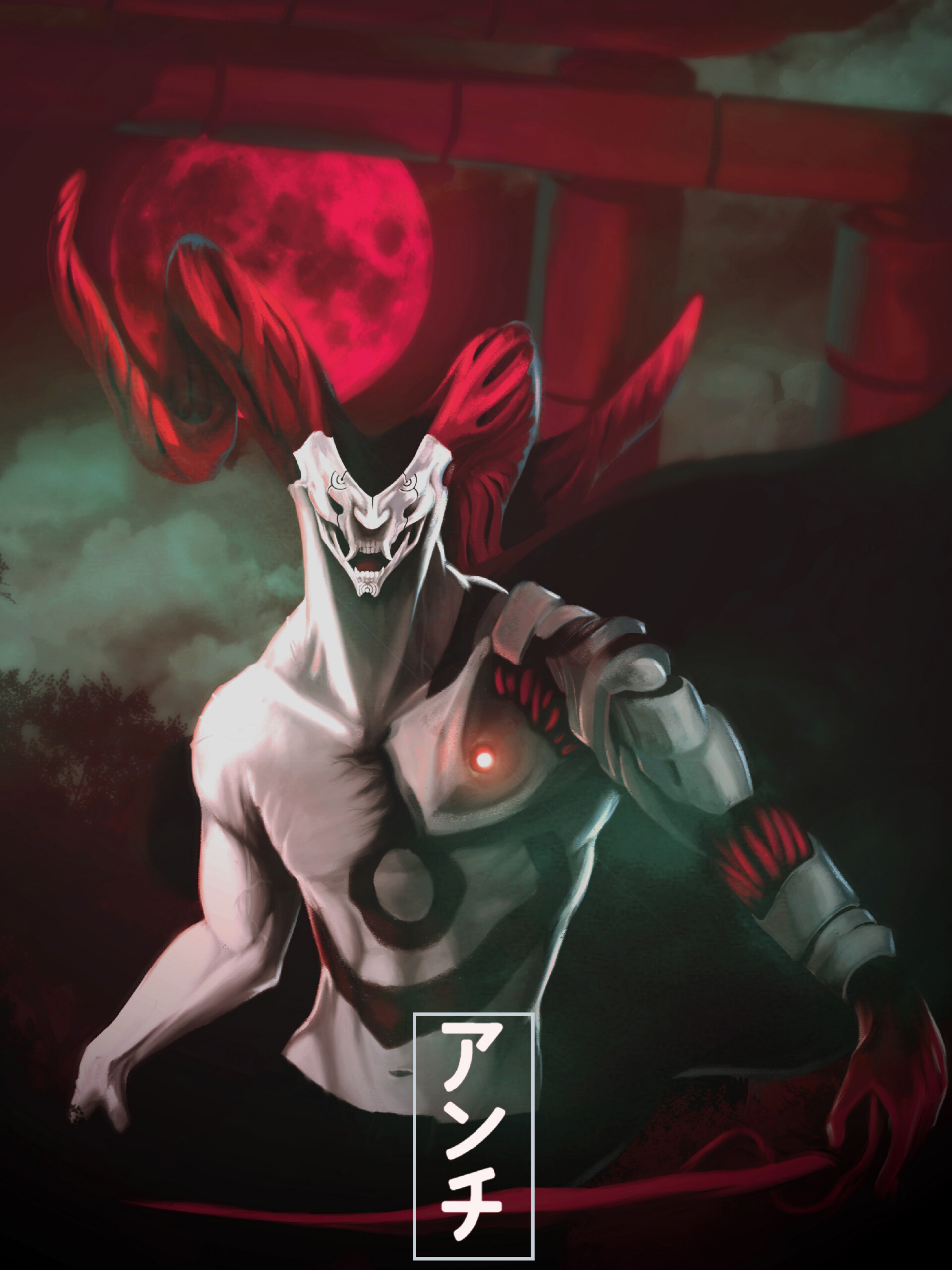 ArtStation - Bloodmoon demon