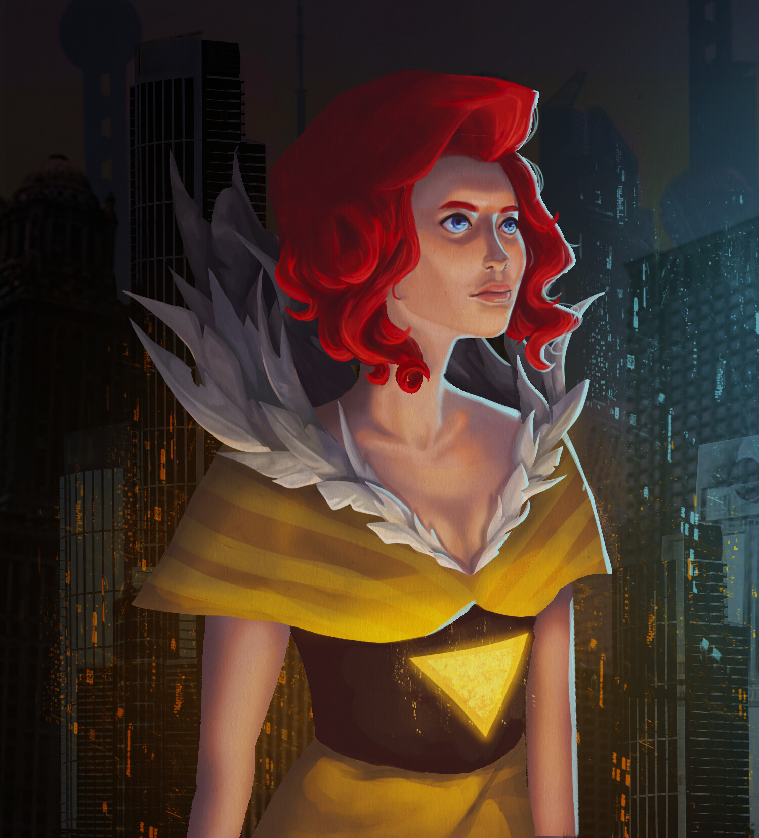 ArtStation - Red - Transistor Fanart