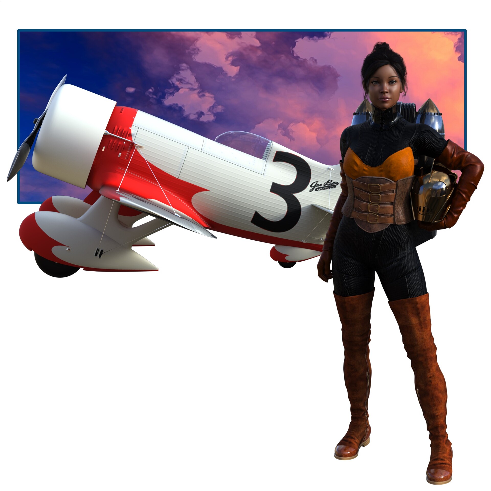 ArtStation - The Rocketeer