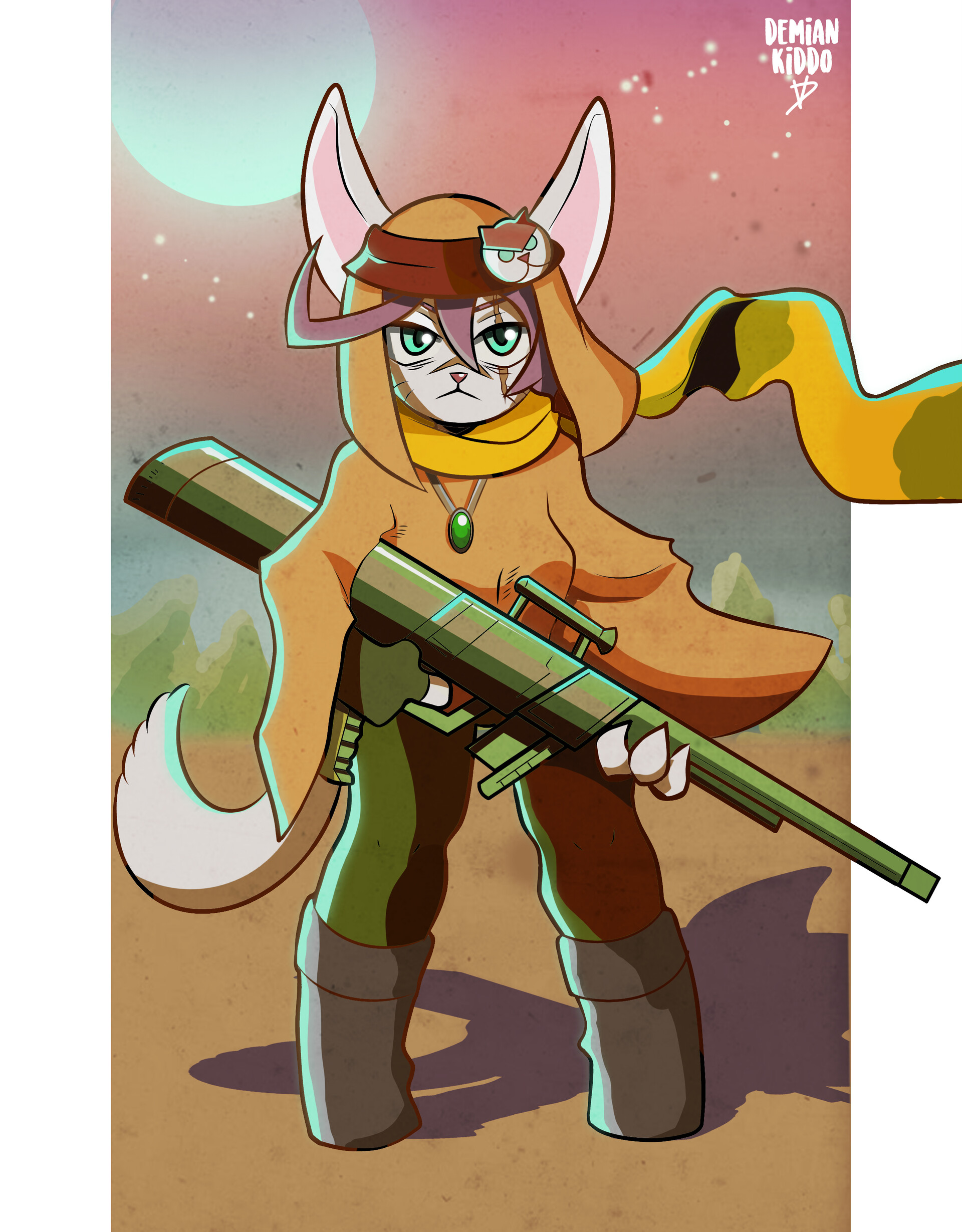 ArtStation - Aruma - The Desert Fox