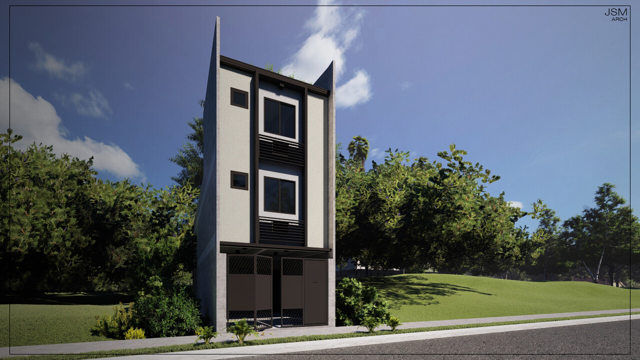 ArtStation - Conceptual House No. 4