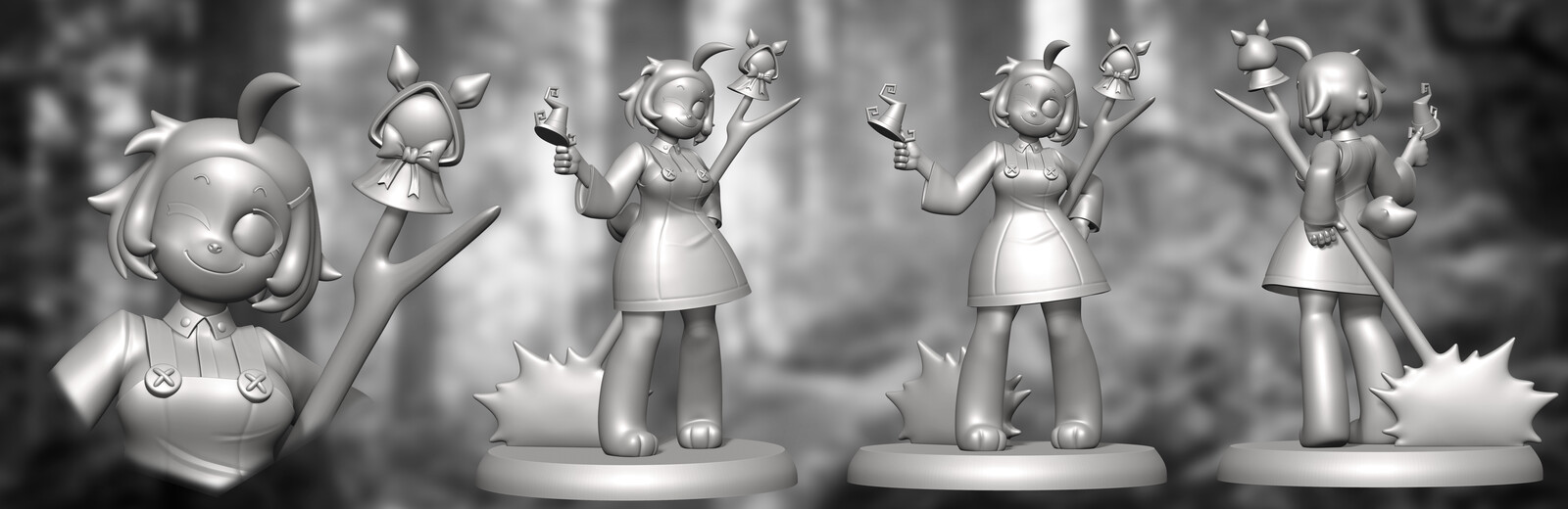 Azernx _ - Mimi~ 3D Character Commission