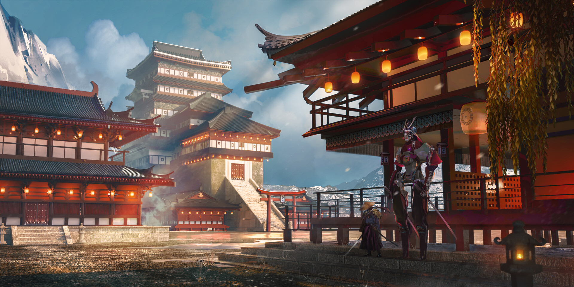 ArtStation - Samurai Town