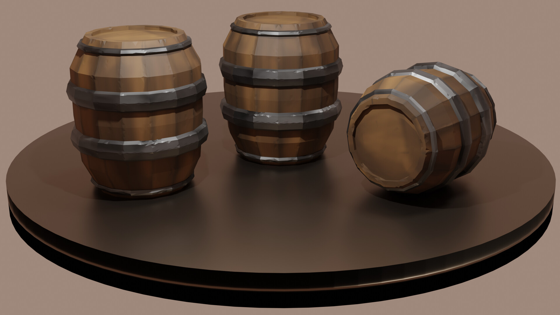 ArtStation - Stylized Barrel