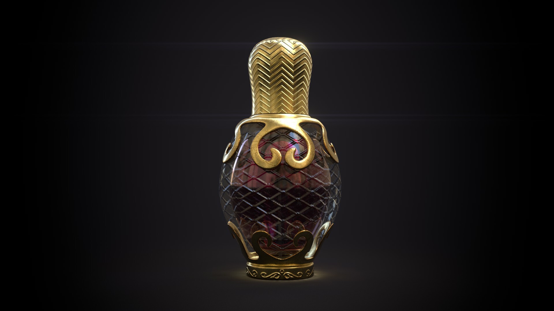 ArtStation - Perfume Bottle 3d model