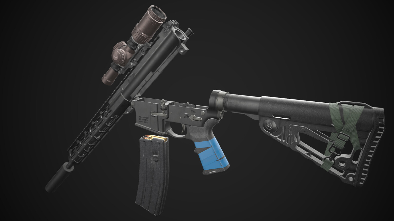 Tigran Simonyan - AR-15 Assault Rifle