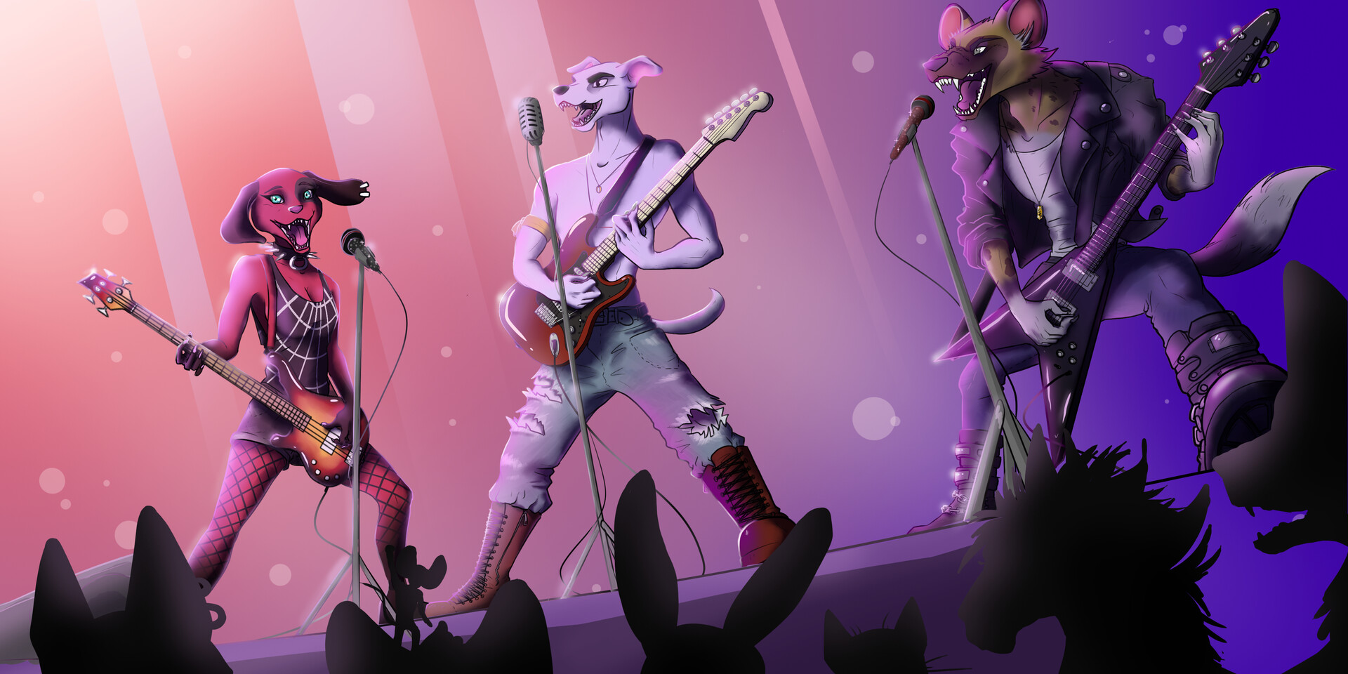ArtStation - Animal Crossing : Rockband