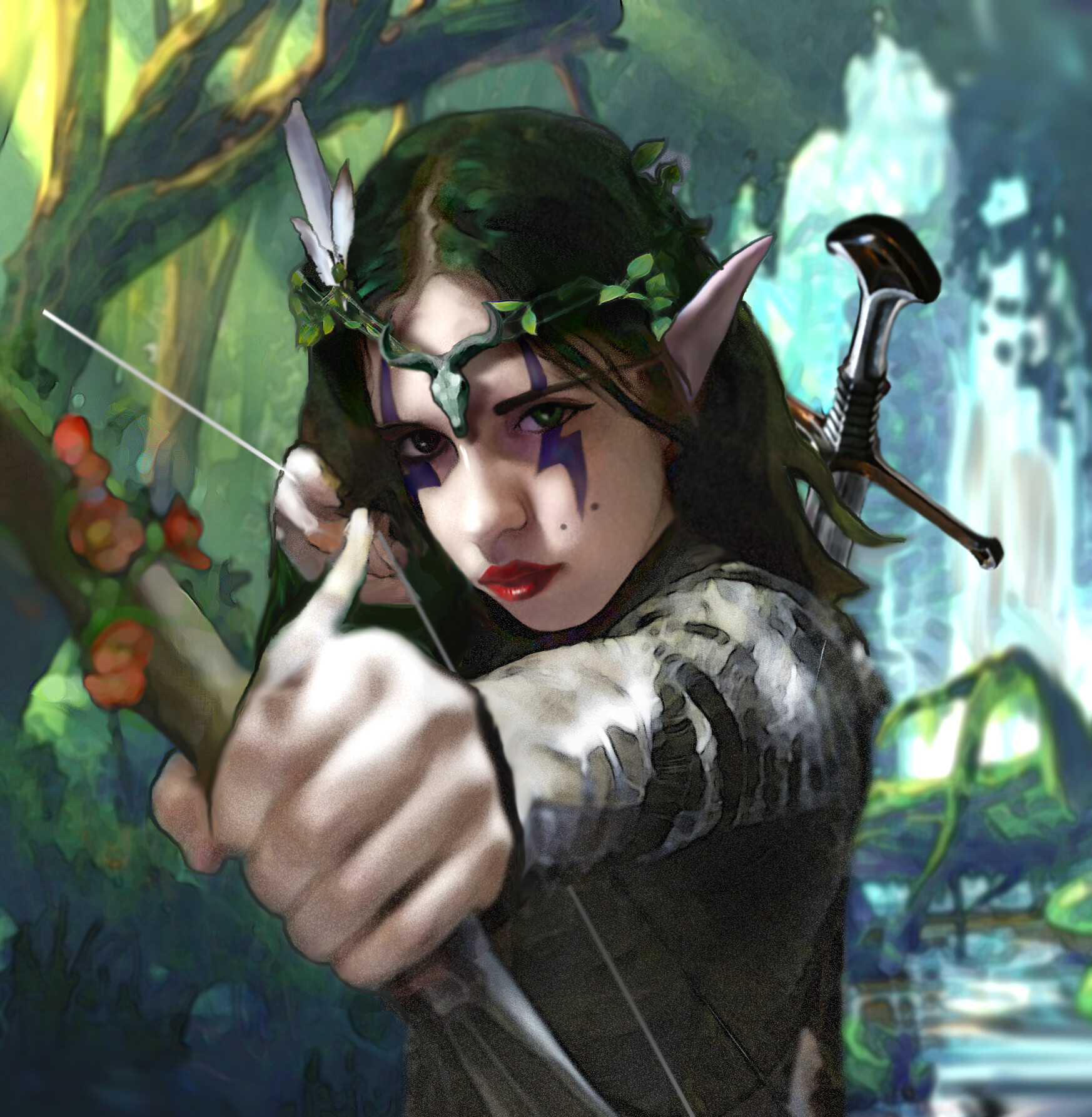 ArtStation - Green elf