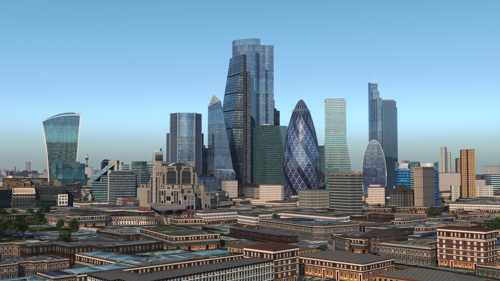 Tim Samedov - London city 3D model