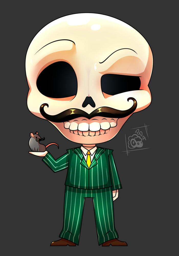 ArtStation - Chibi Skeleton
