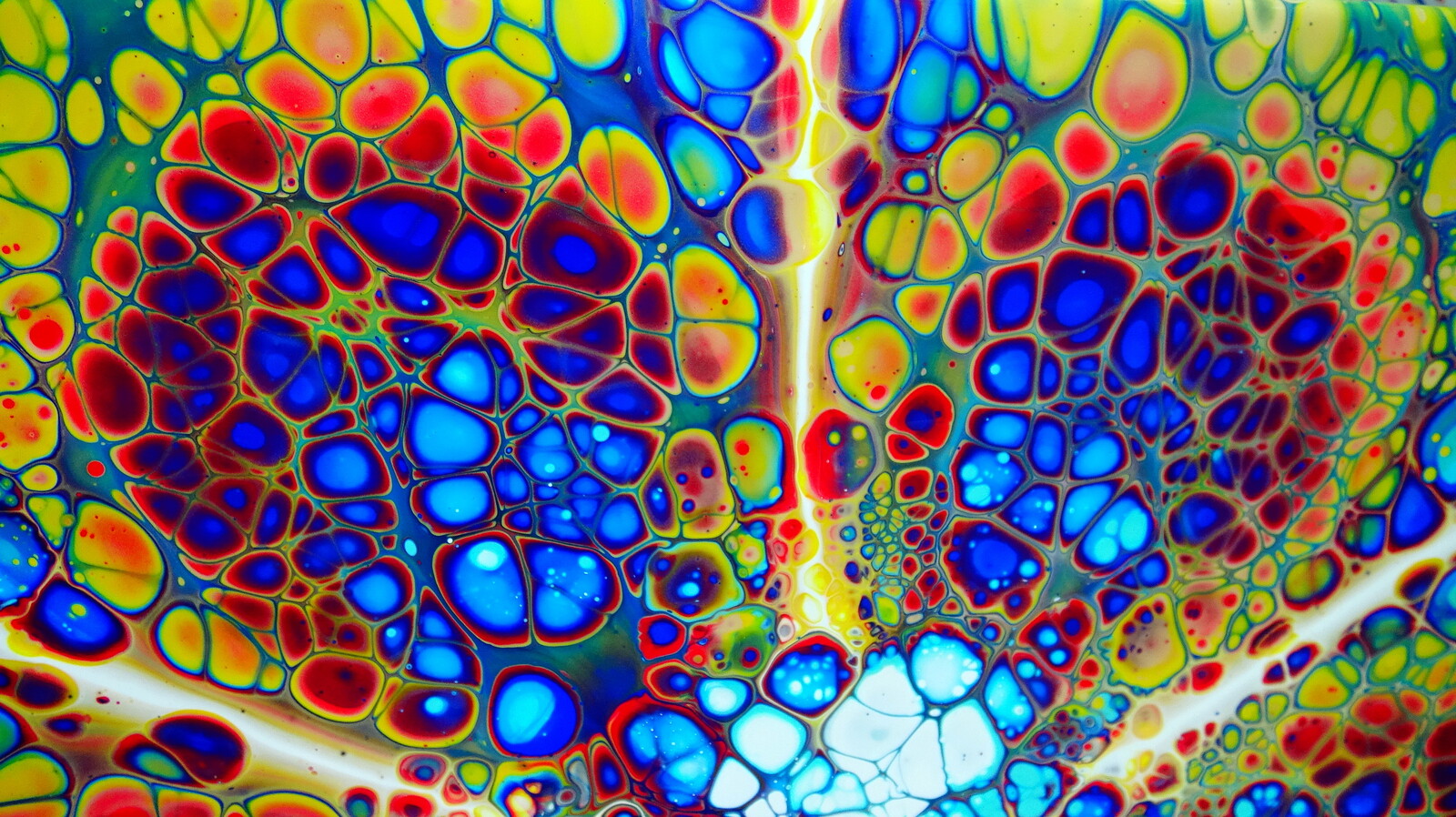 Fiona Art - How to make STAINED GLASS look with ACRYLIC POURING