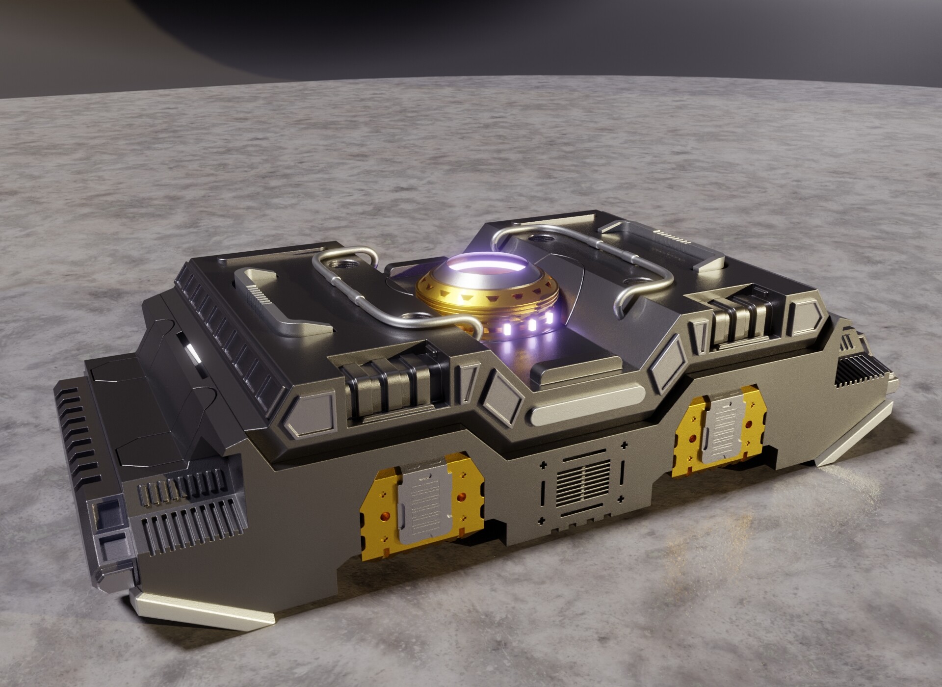 ArtStation - SCIFI CRATE