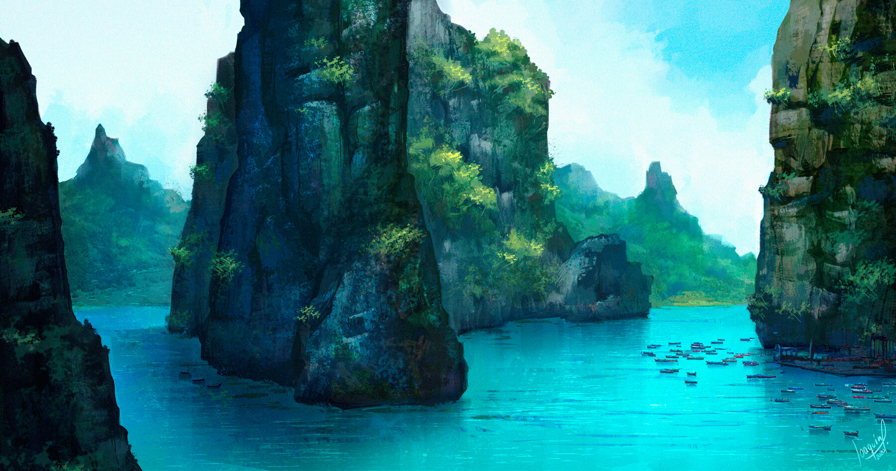 ArtStation - Landscape Exercise