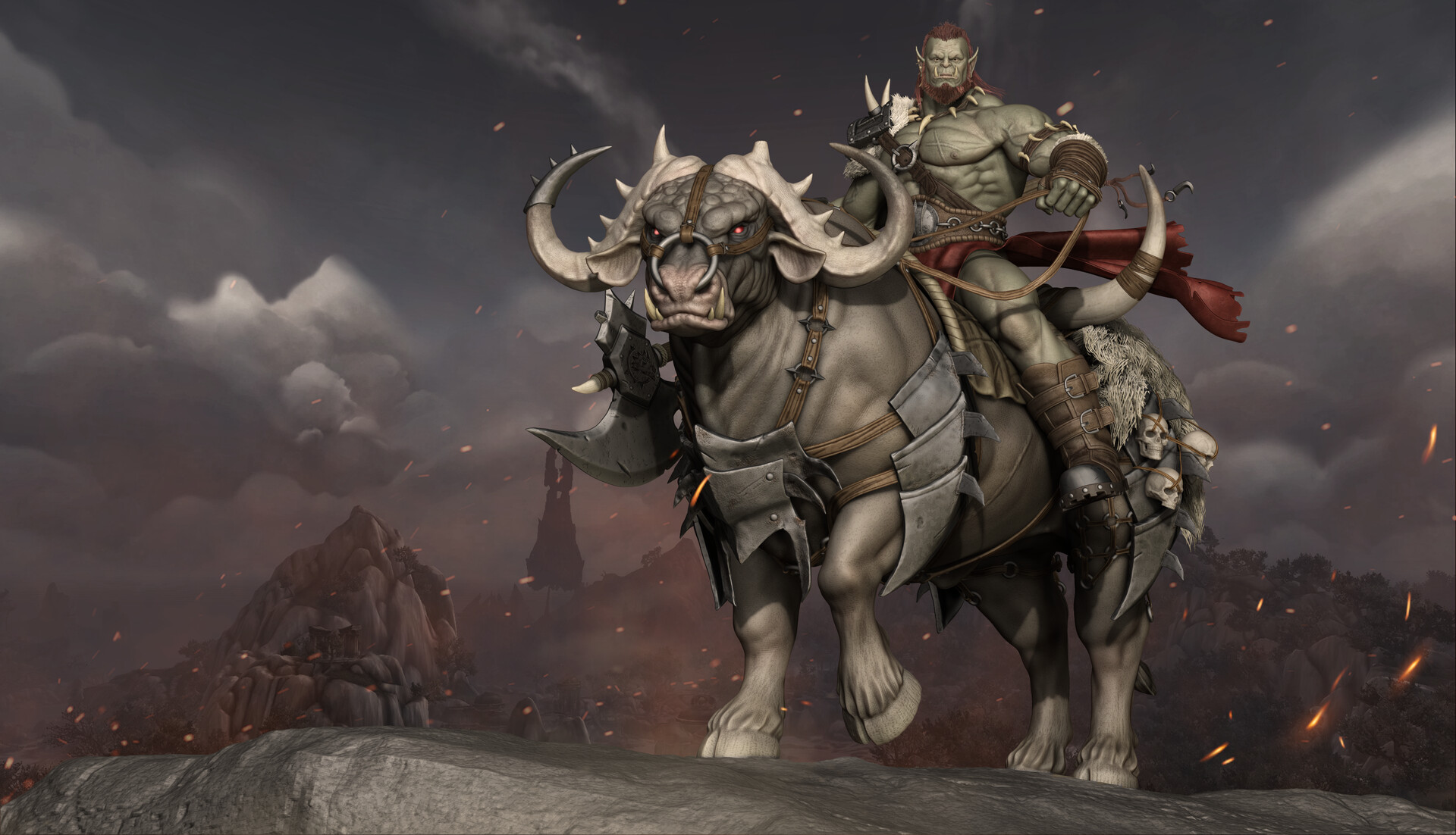 ArtStation - Orc Rider Final