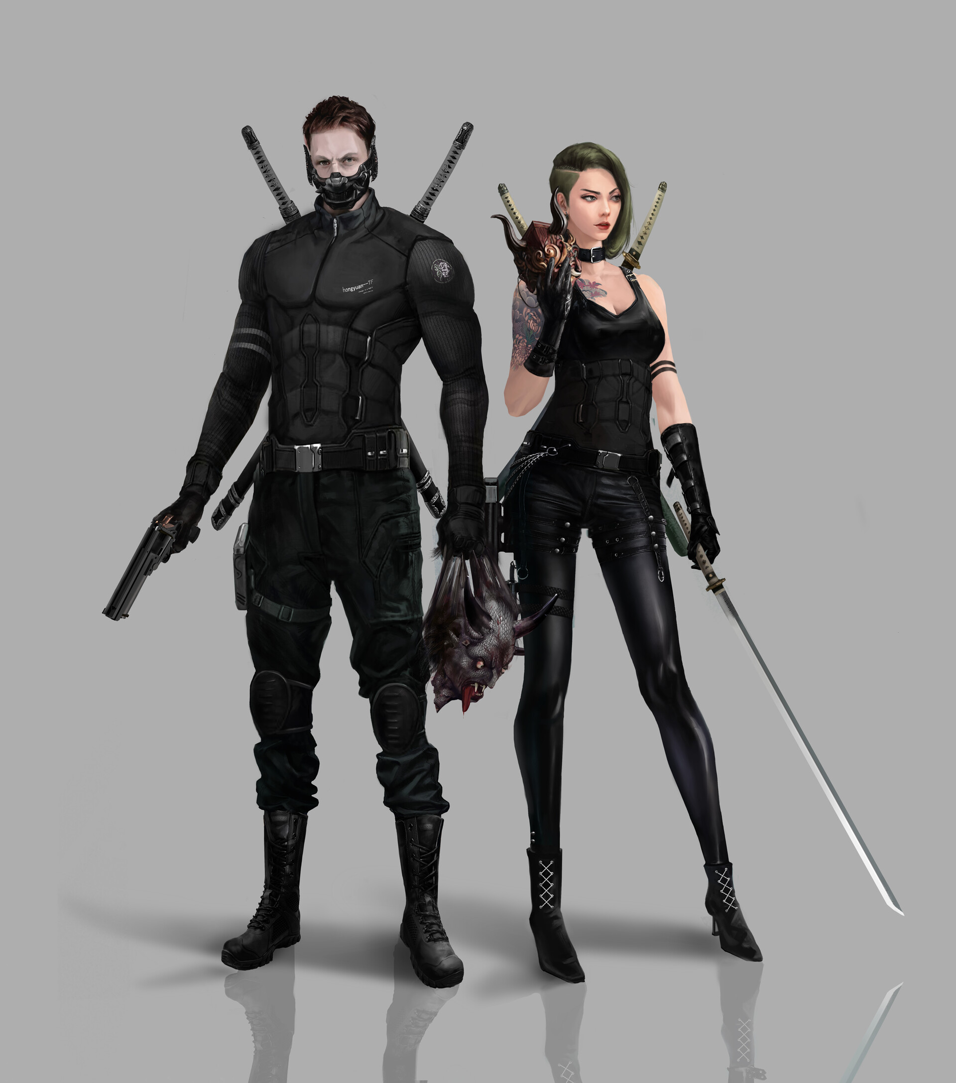 ArtStation - 杀手——TF