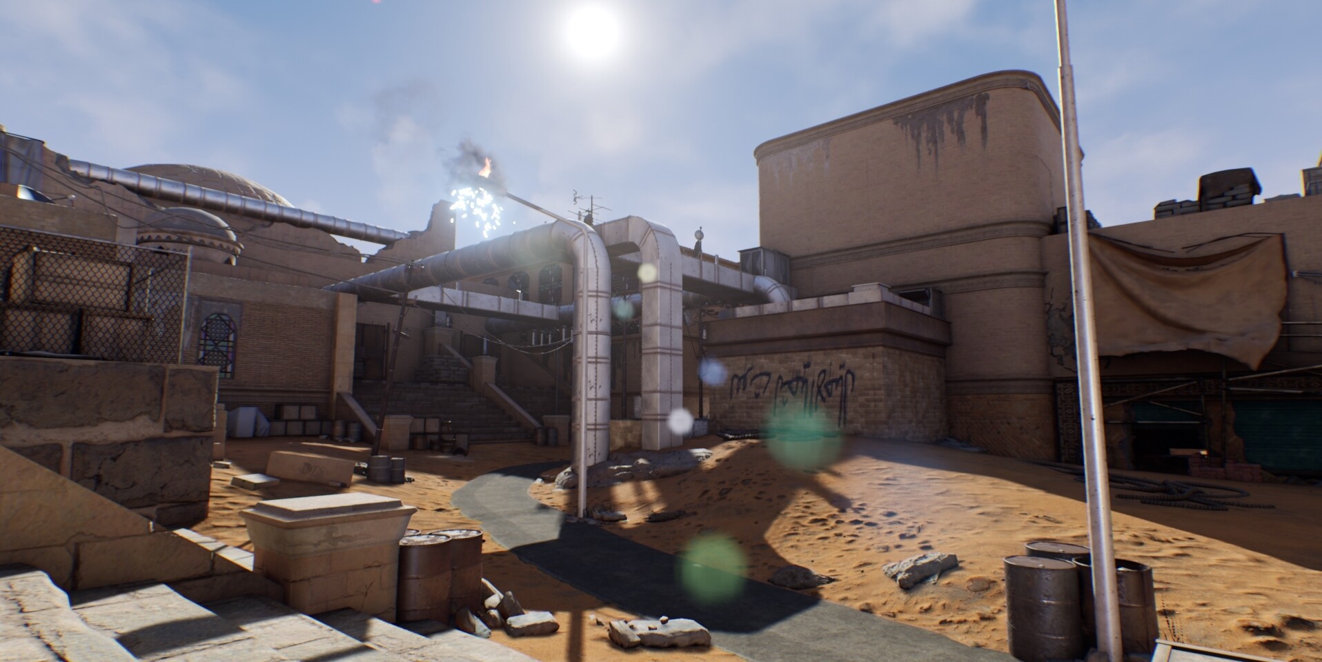 ArtStation - Scorched - Custom map