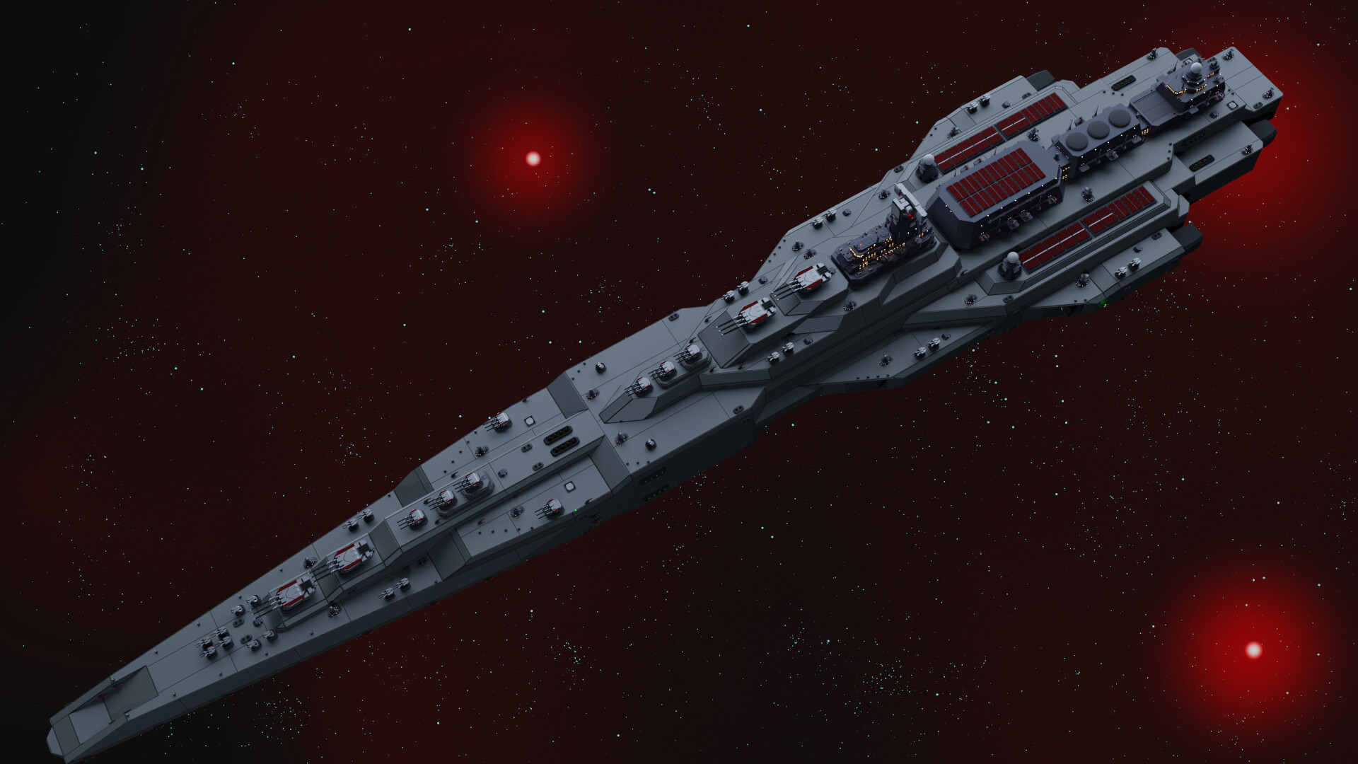 Ryuukei Akavai - Vasko Class Large Cruiser