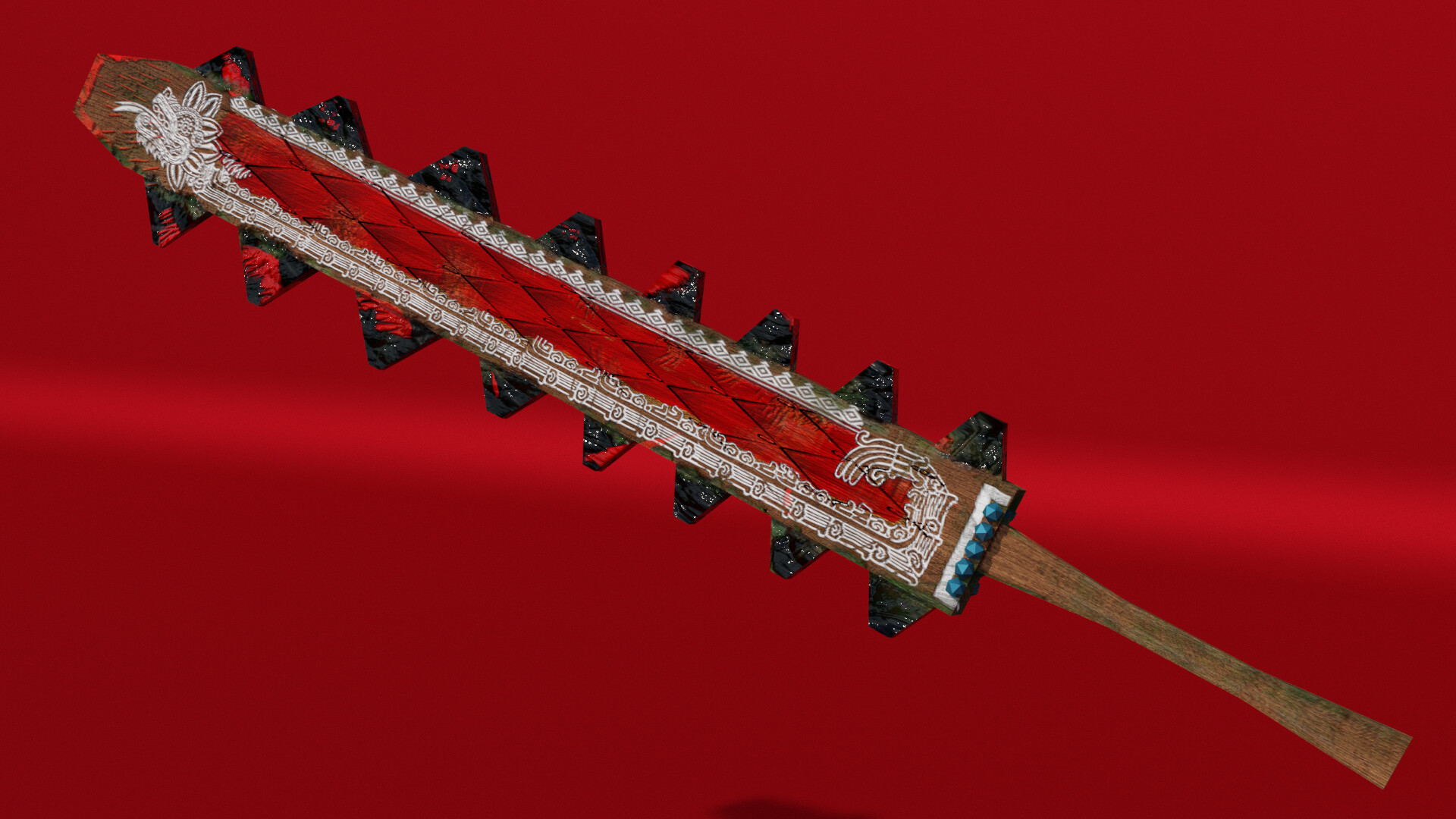 Two Handed Macuahuitl