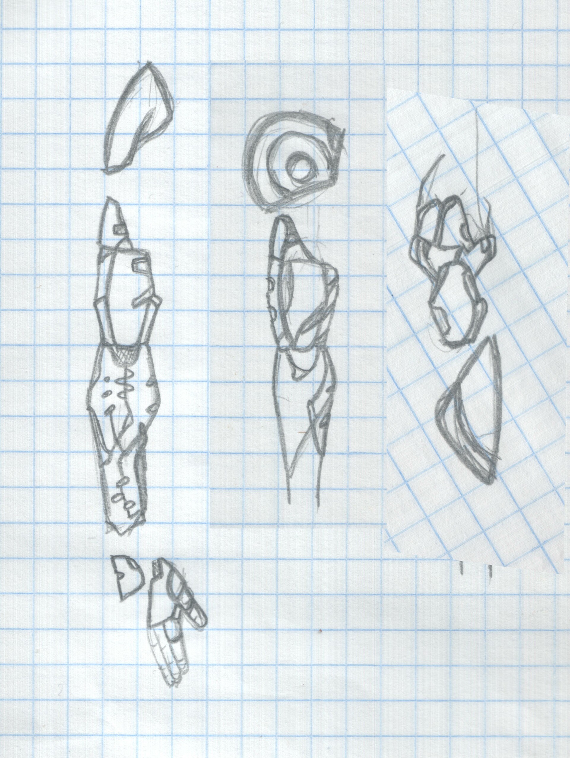 ArtStation - Armor of hand - design - sketch