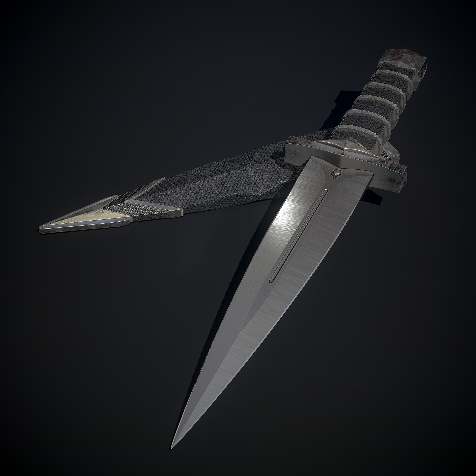 Anton Kladienko - Realistic Dark assassin dagger