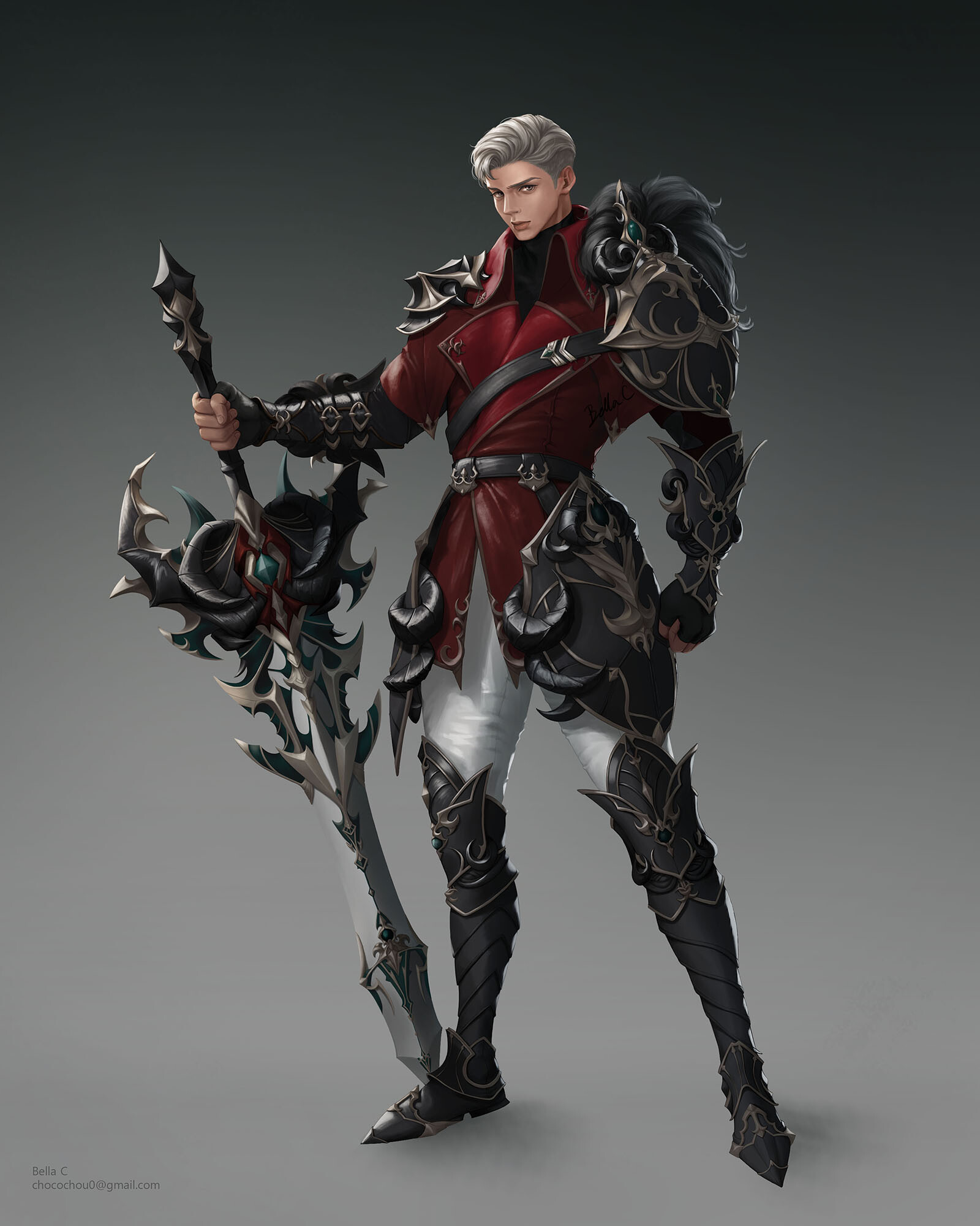 ArtStation - Dragon knight_200715