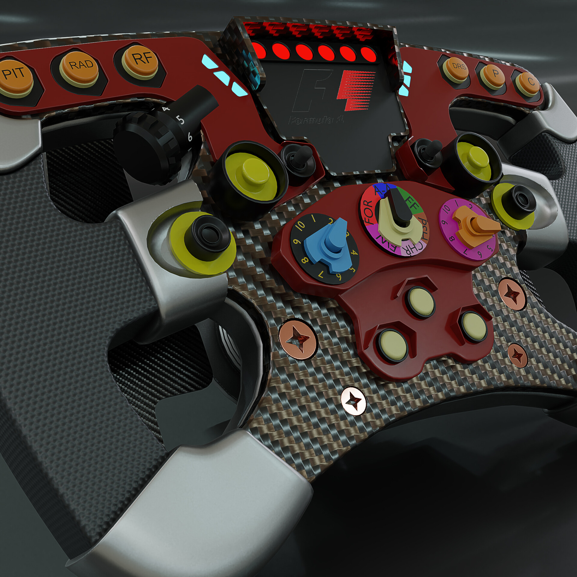 ArtStation - F1 Wheel