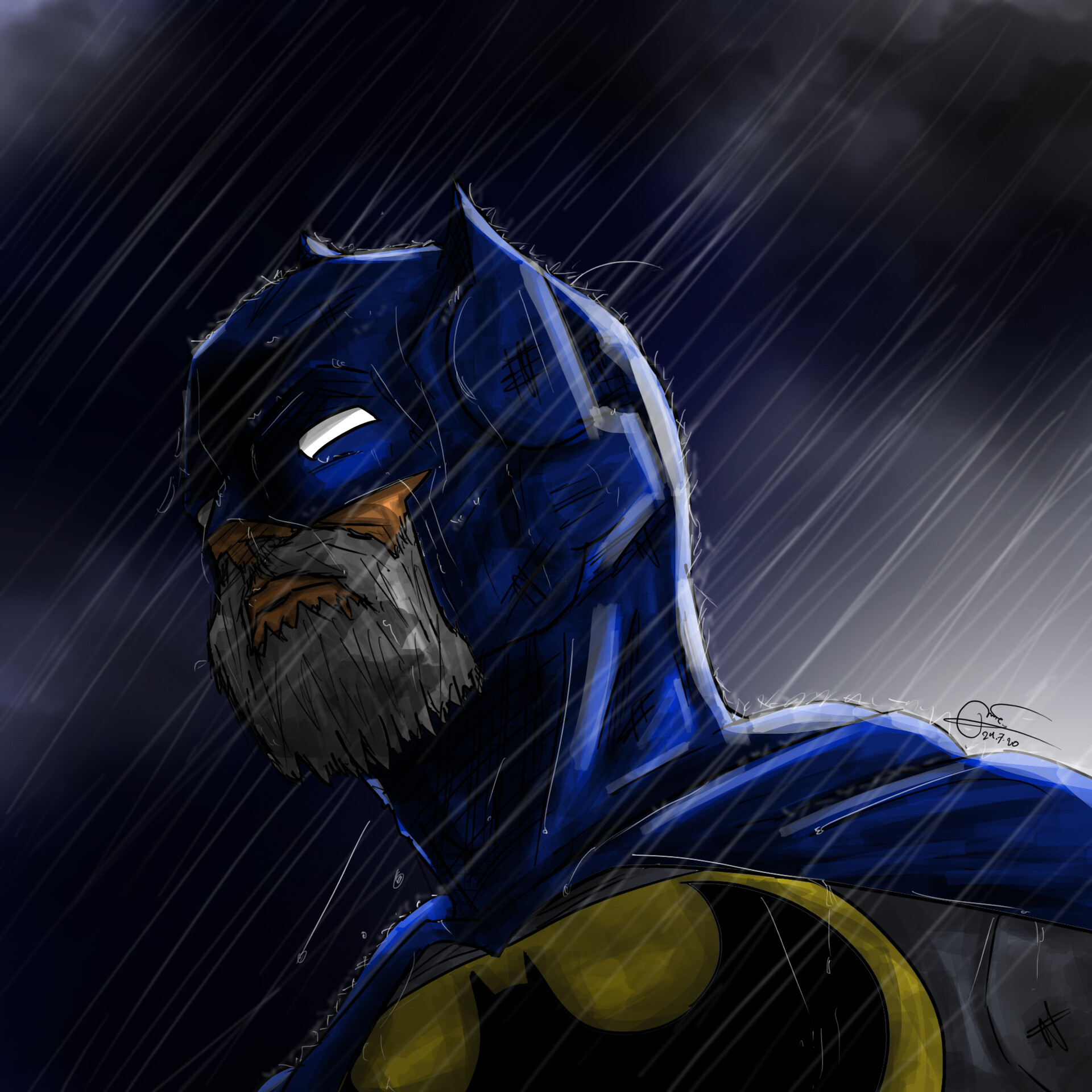 ArtStation - old batman