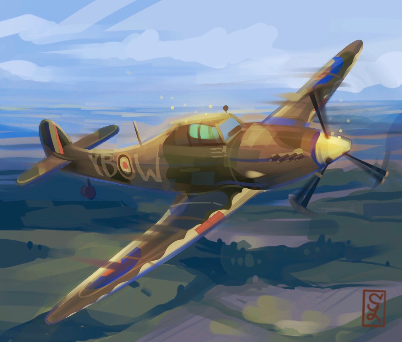 ArtStation - Plane Study
