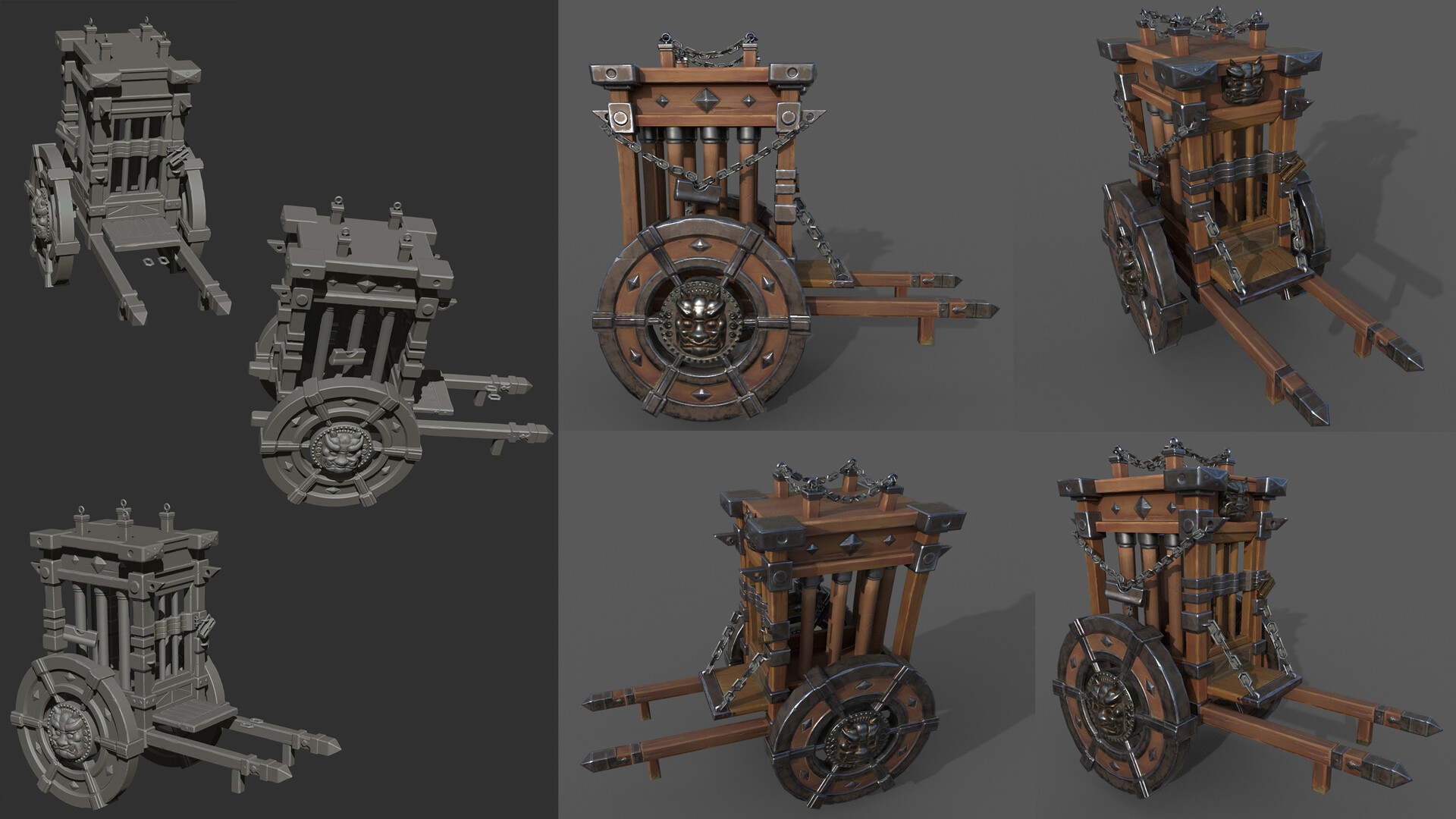 ArtStation - Prison wagon