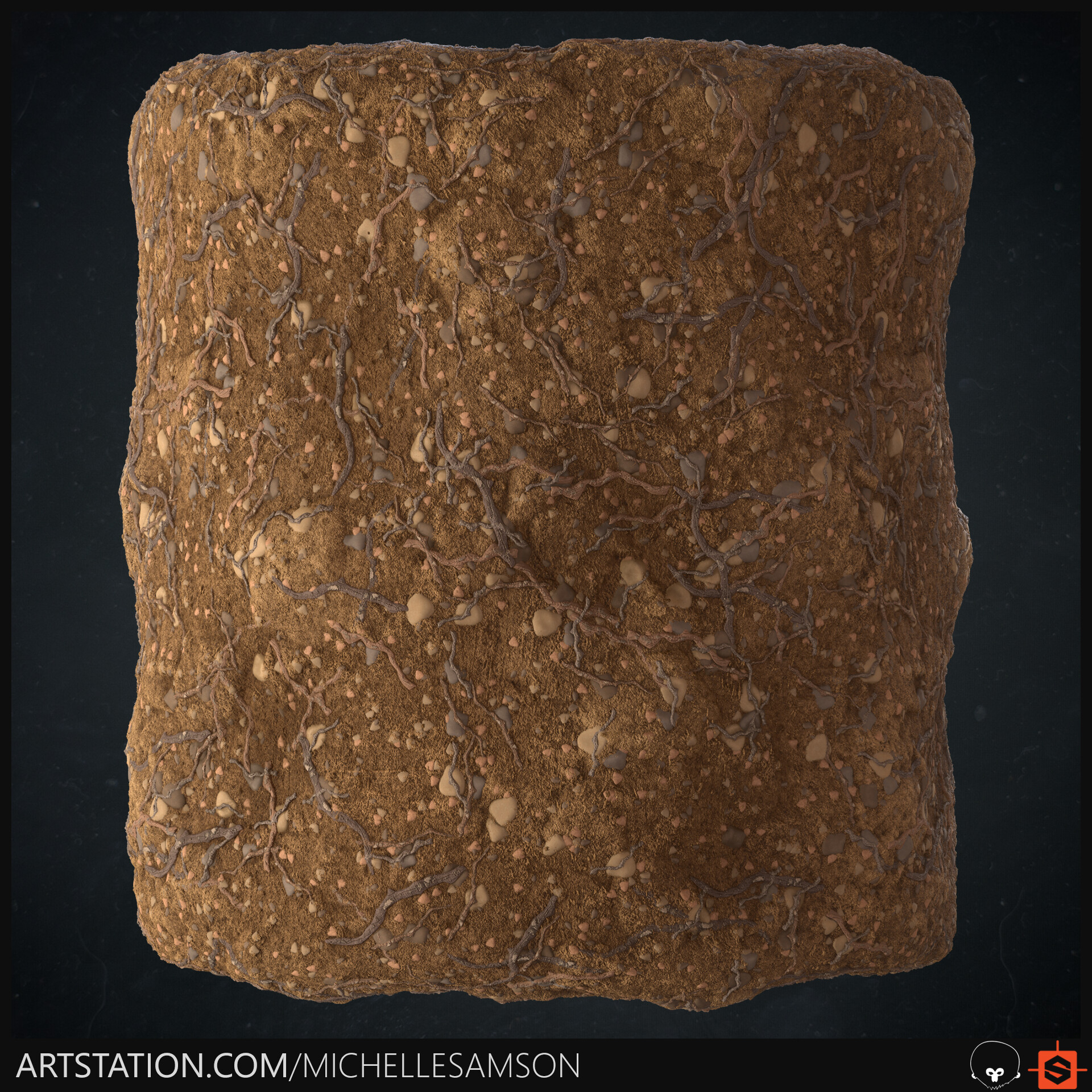 ArtStation - Ground Dirt - Substance Tutorials