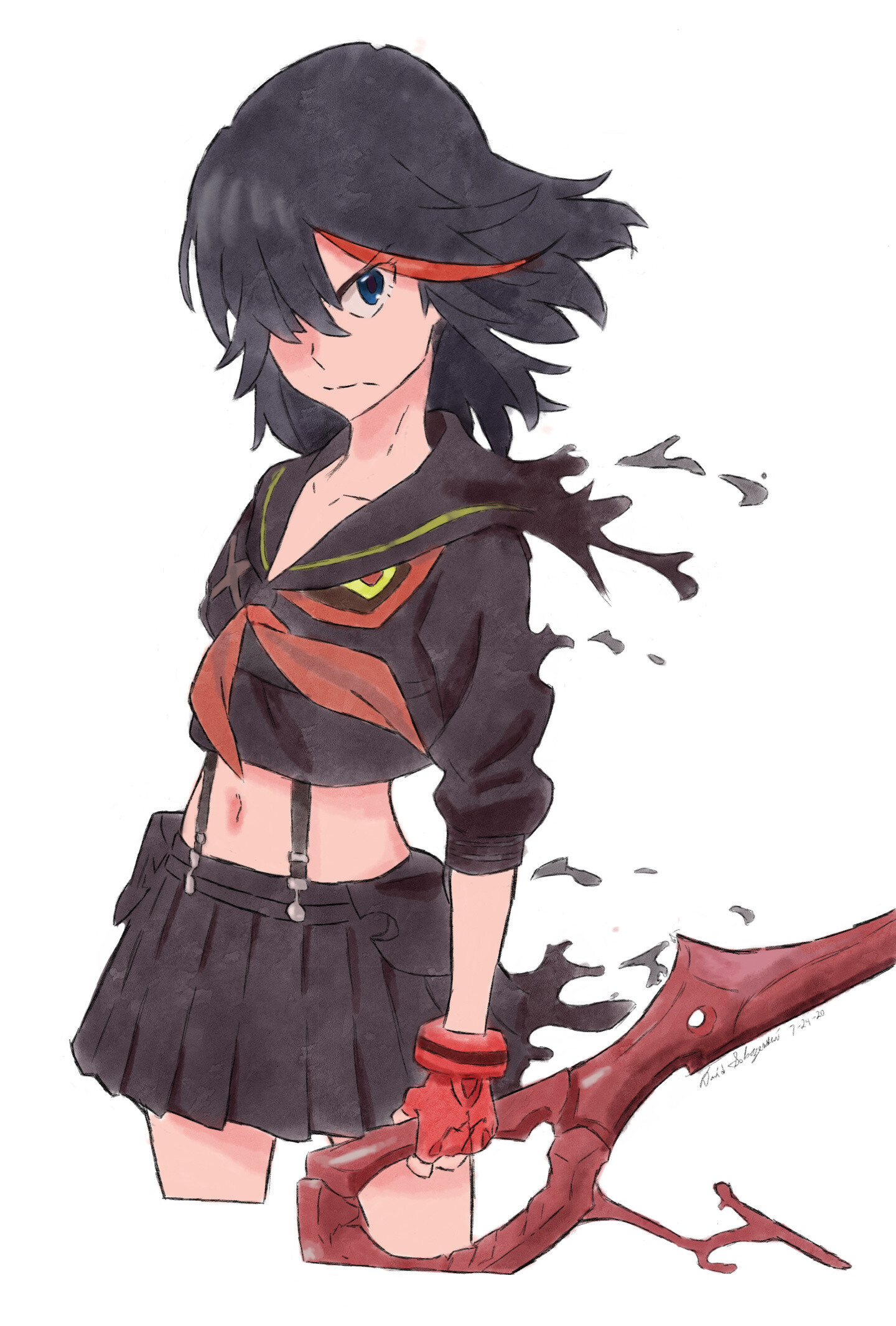 ArtStation - Ryuko Matoi - Kill la Kill