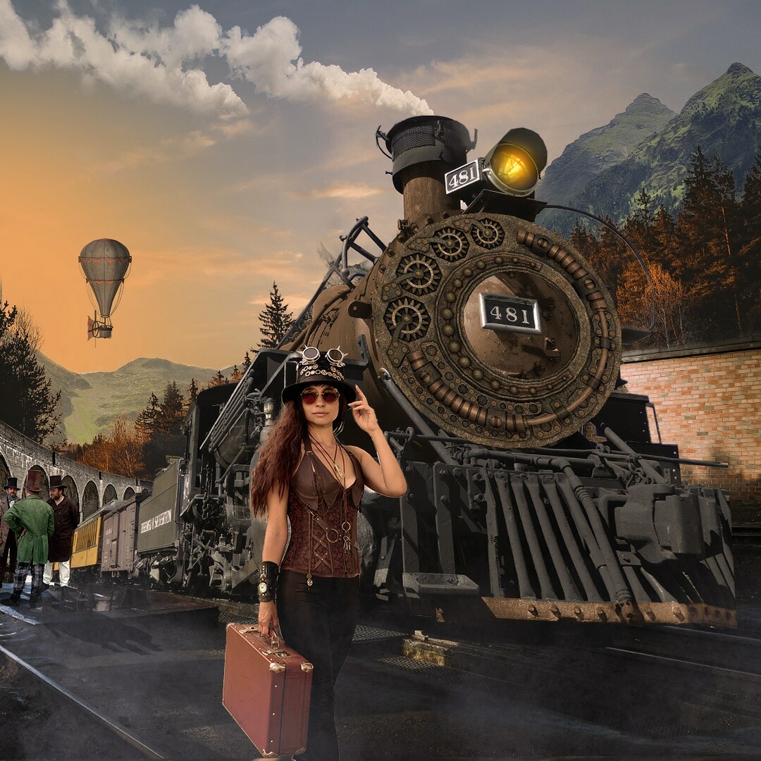 ArtStation - Steampunk Composition