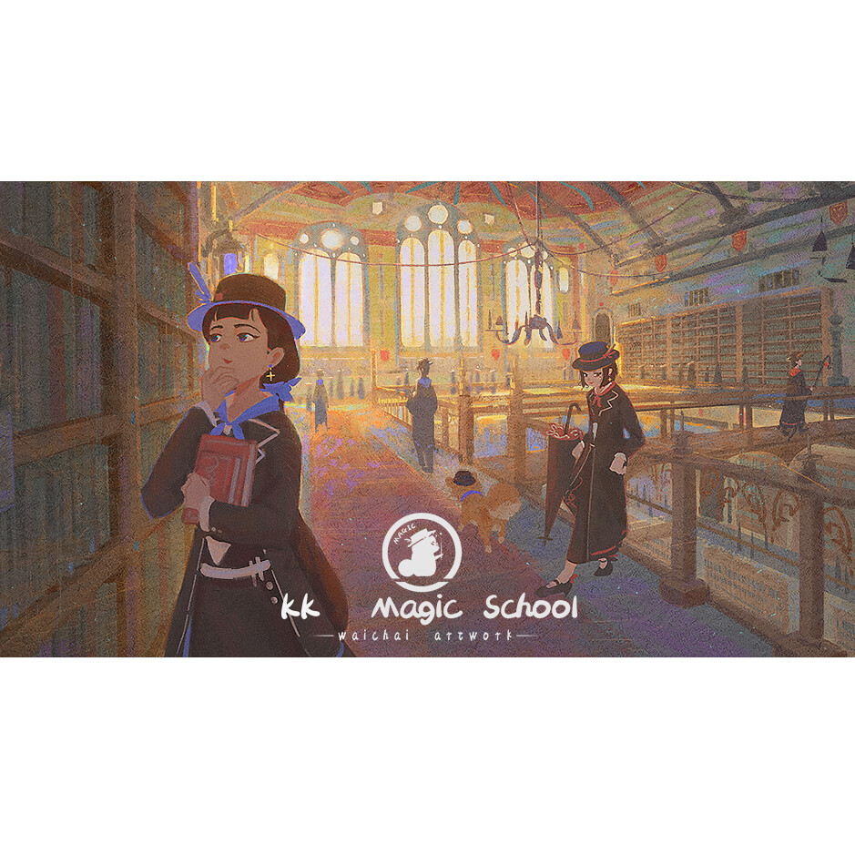 ArtStation - 【Magic Library】