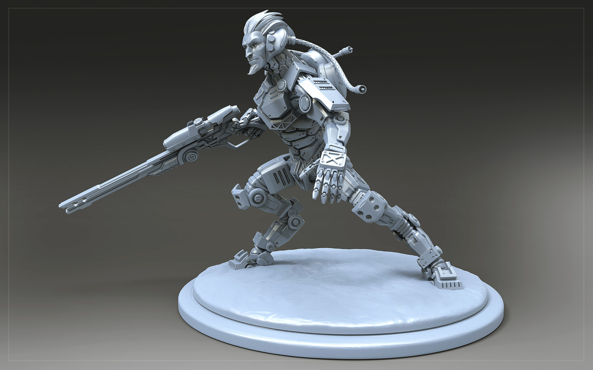 ArtStation - Cyborg Character