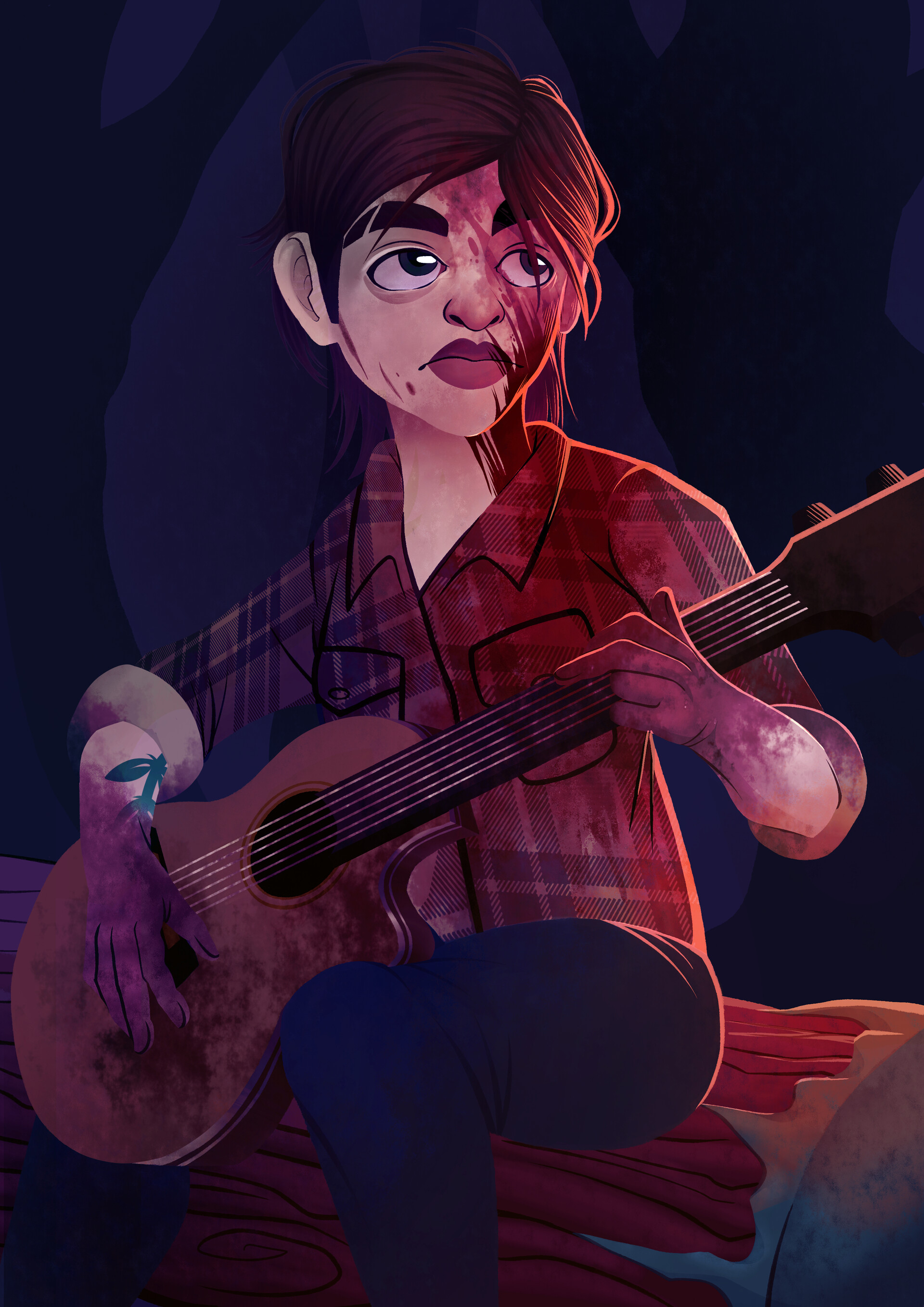 ArtStation - Ellie (TLOU2)