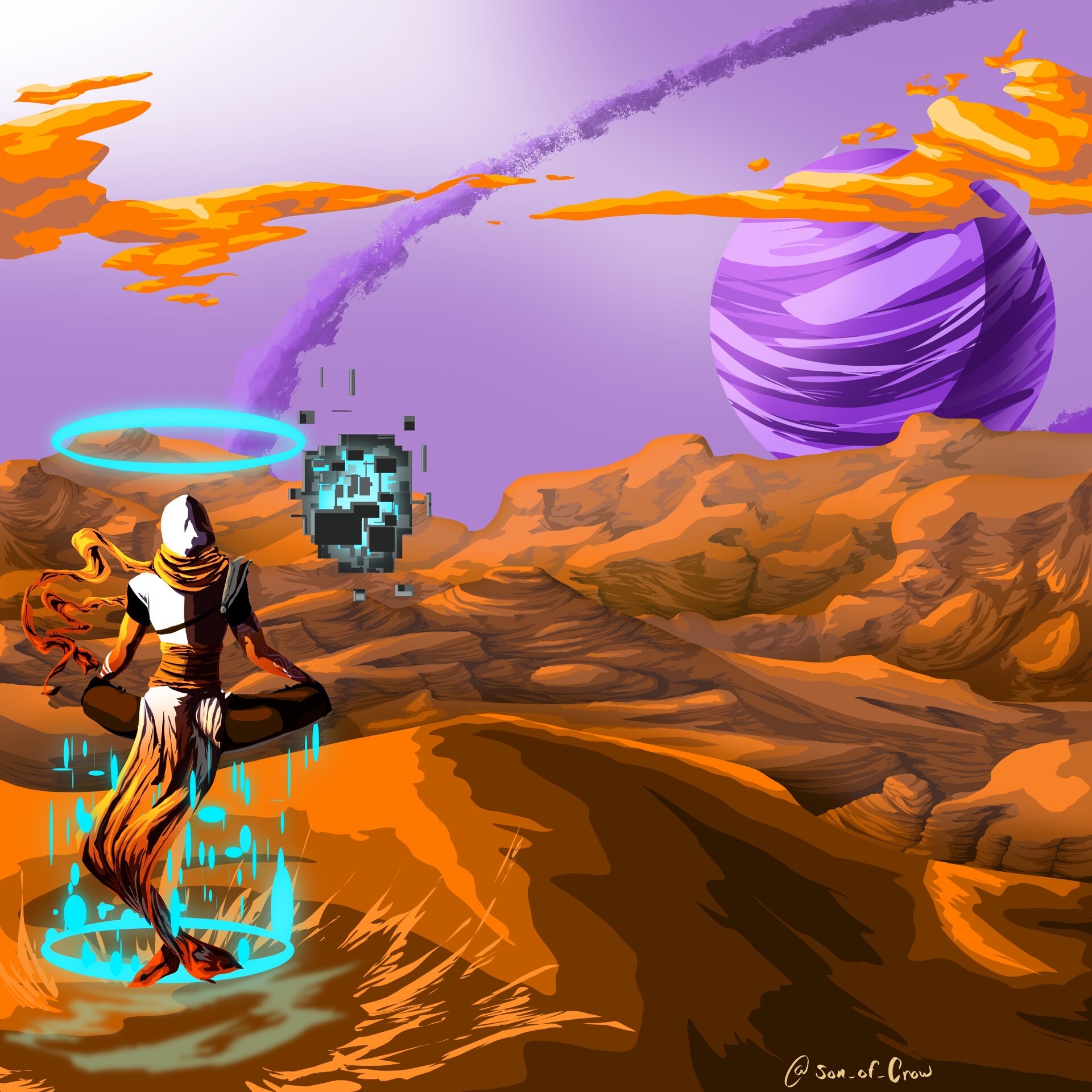 ArtStation - The Desert Planet - Concept Art