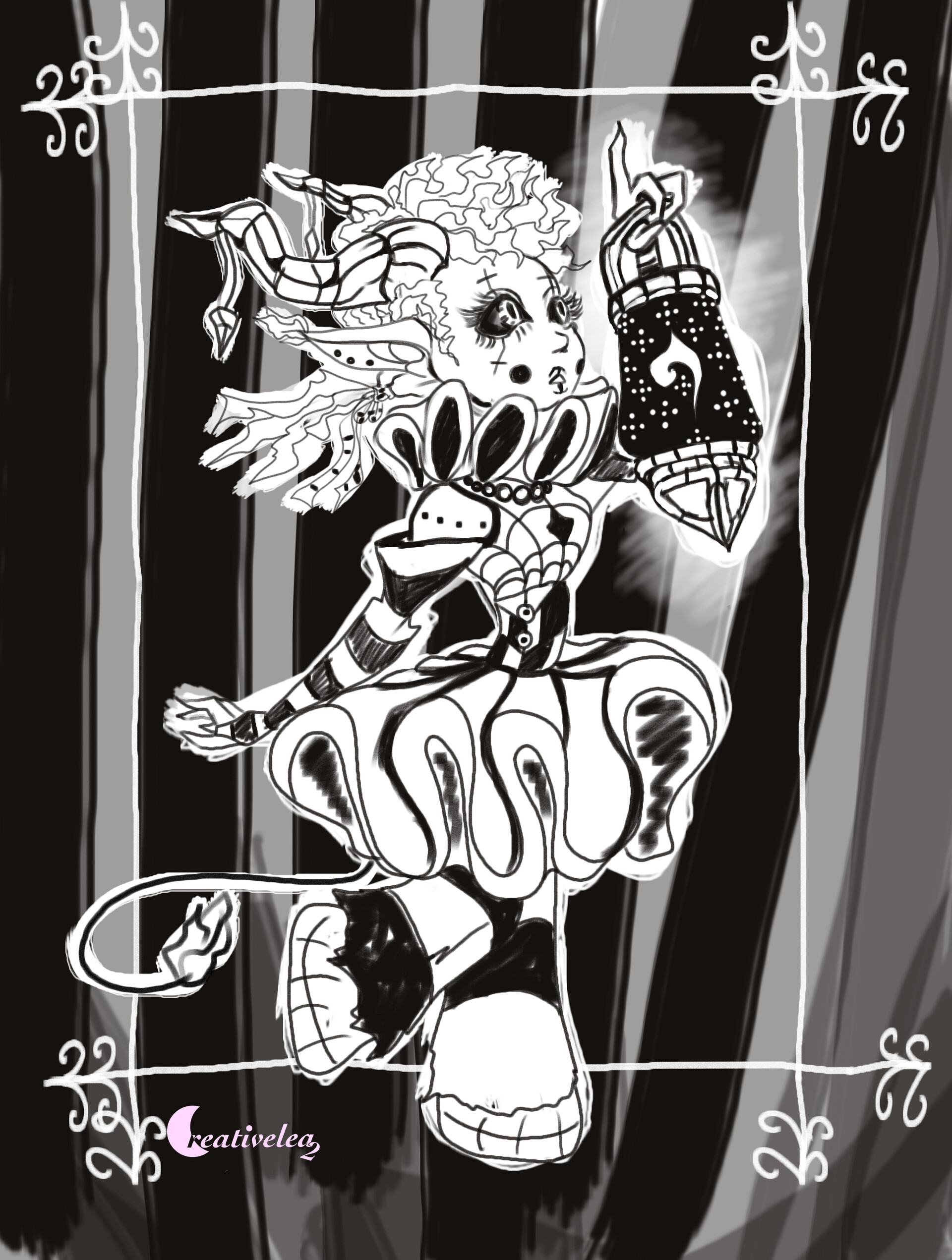 ArtStation - Circus Imp sketch concept