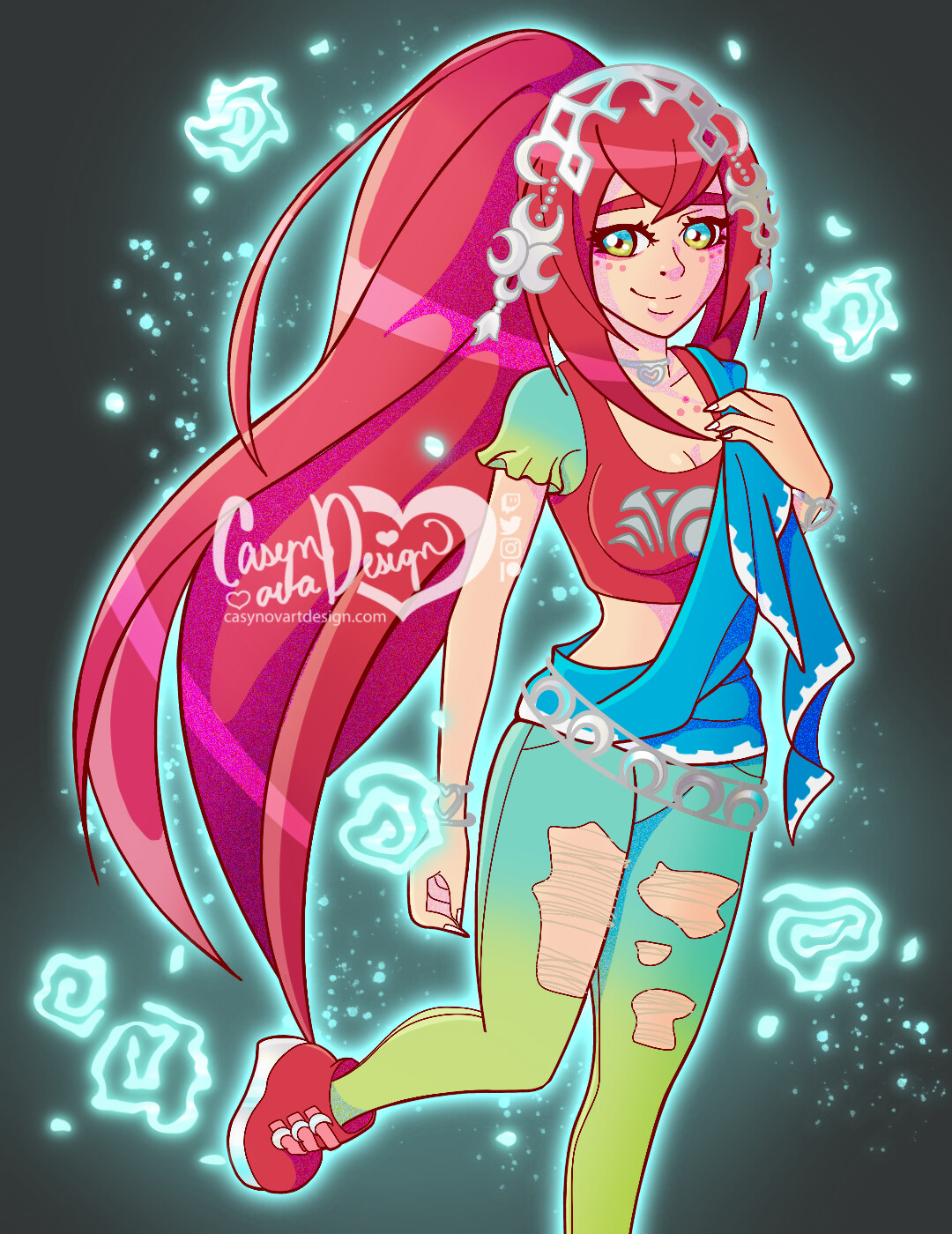 ArtStation - Mipha Transformation