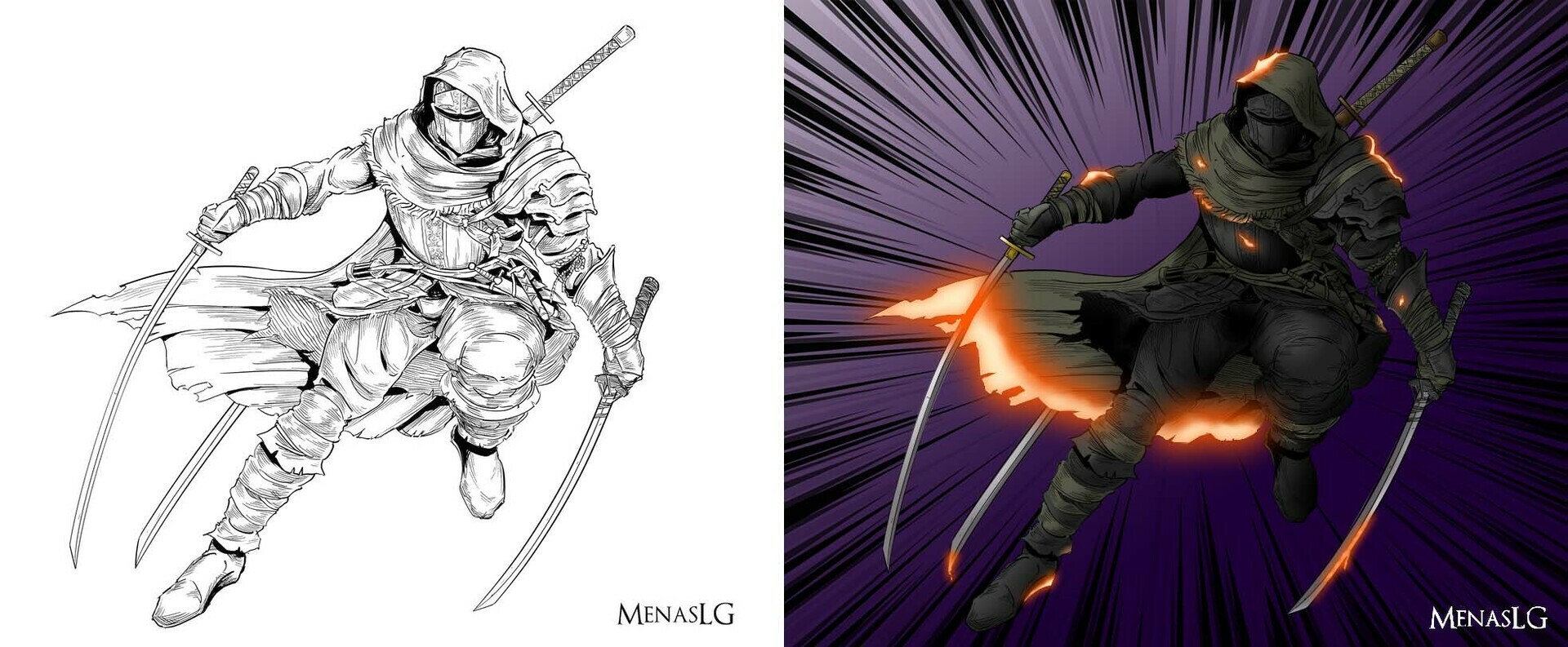 ArtStation - Colored Ashen One by MenasLG