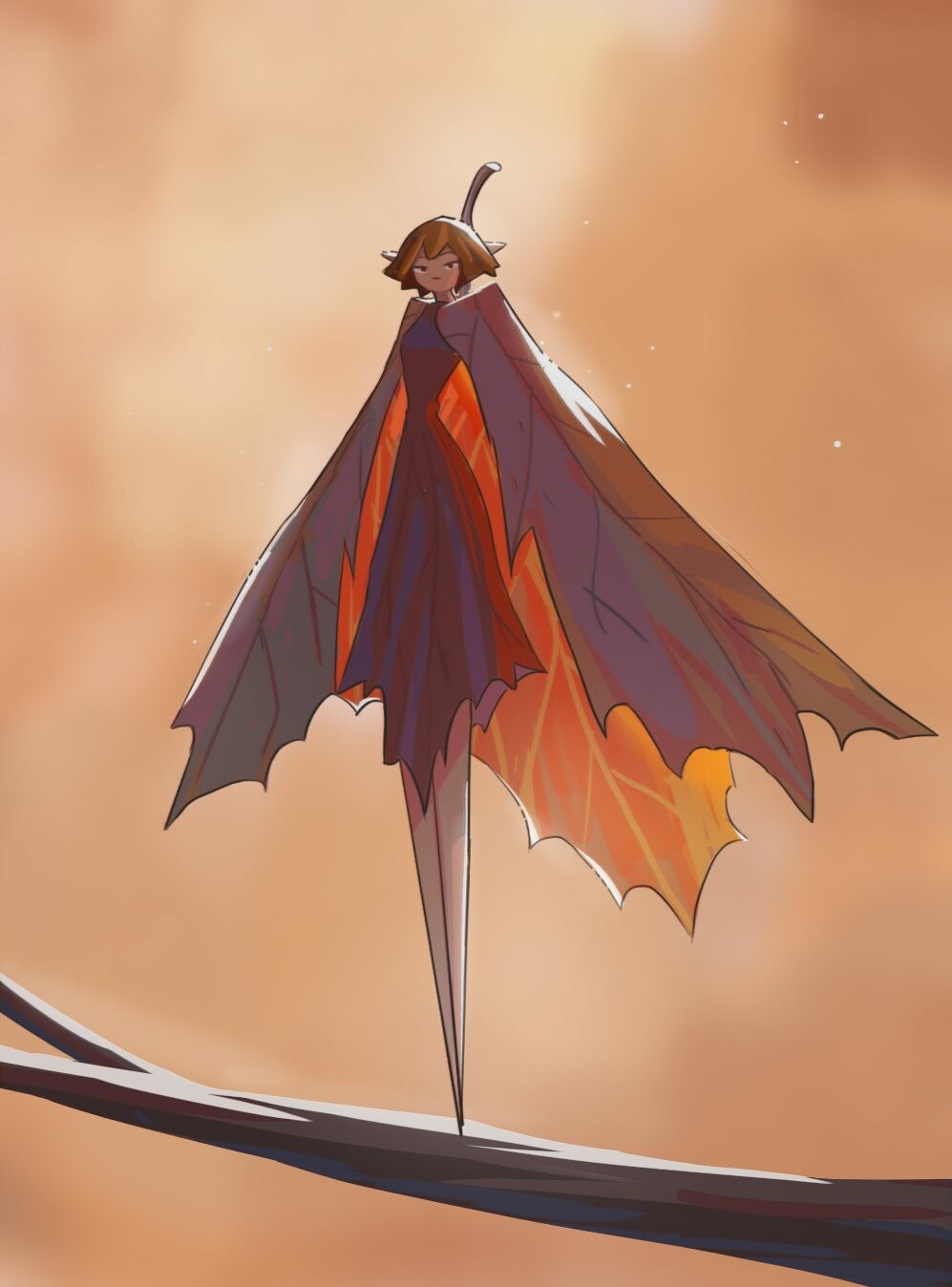 ArtStation - Autumn Leaf Fairy