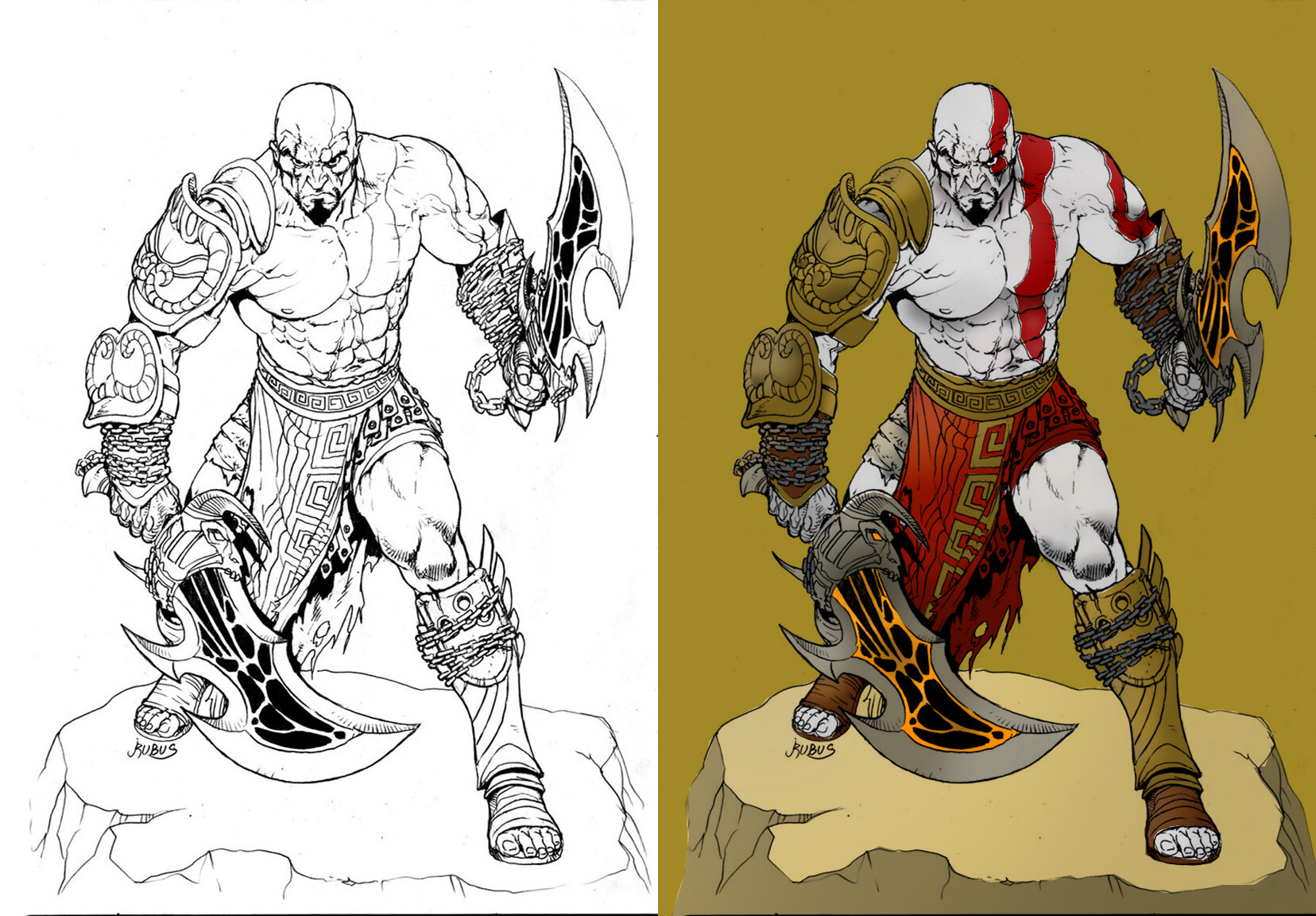 ArtStation - Kratos
