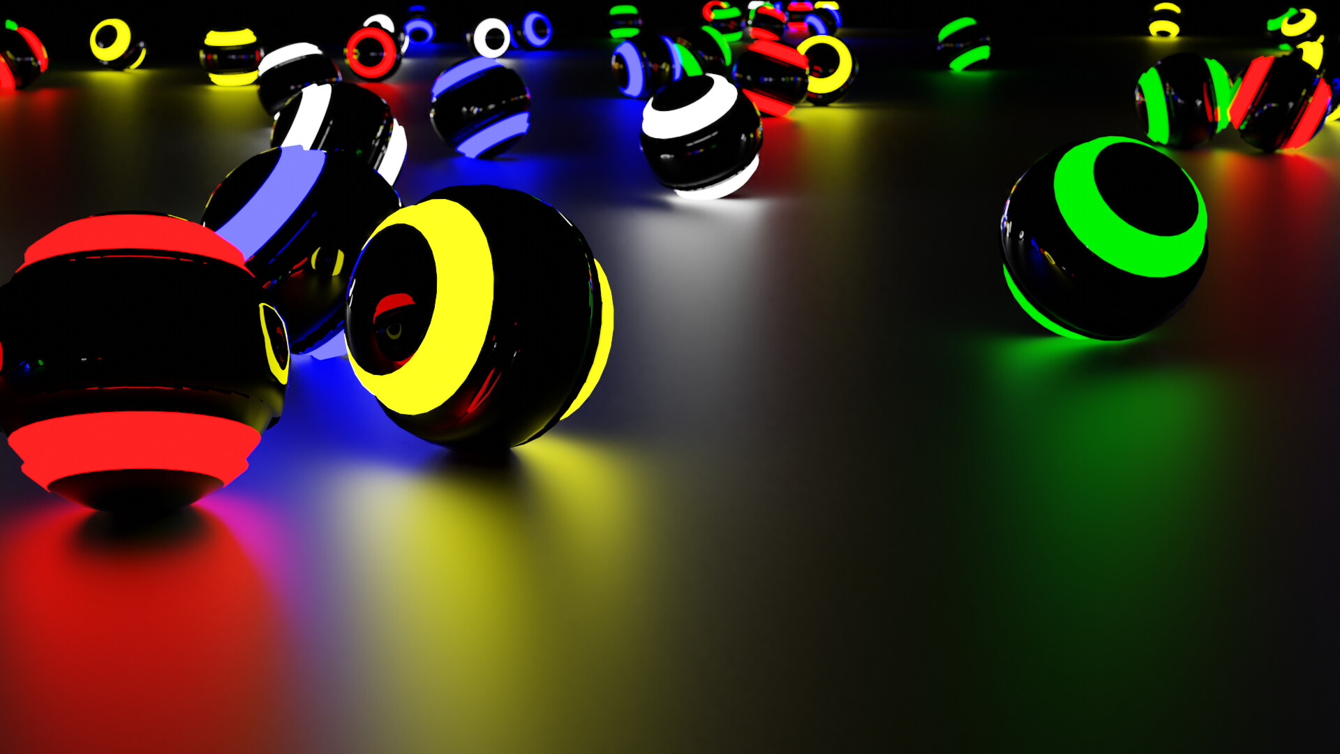 ArtStation - Glowing Balls